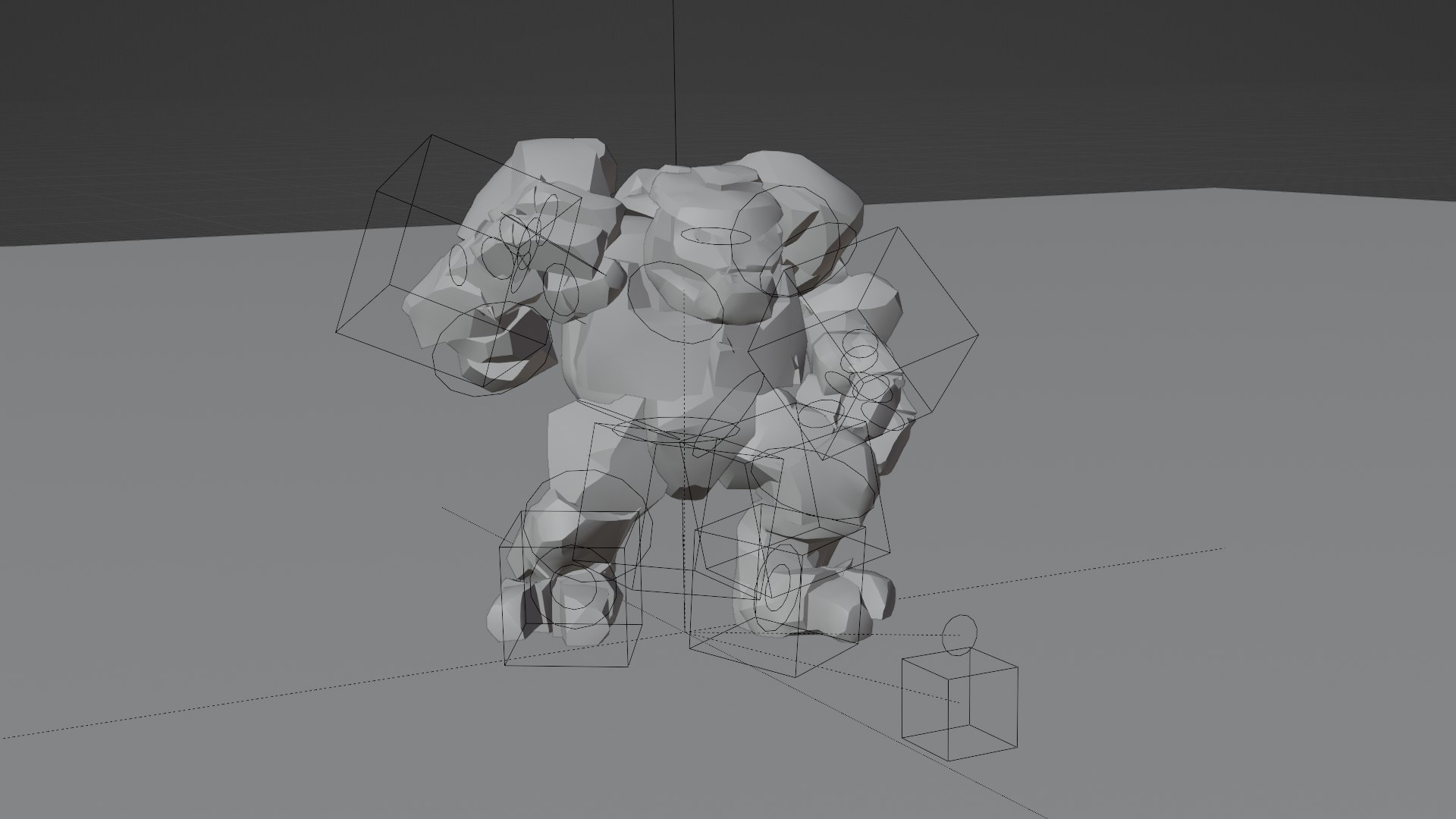 3D Rock Monster Model - TurboSquid 2138585