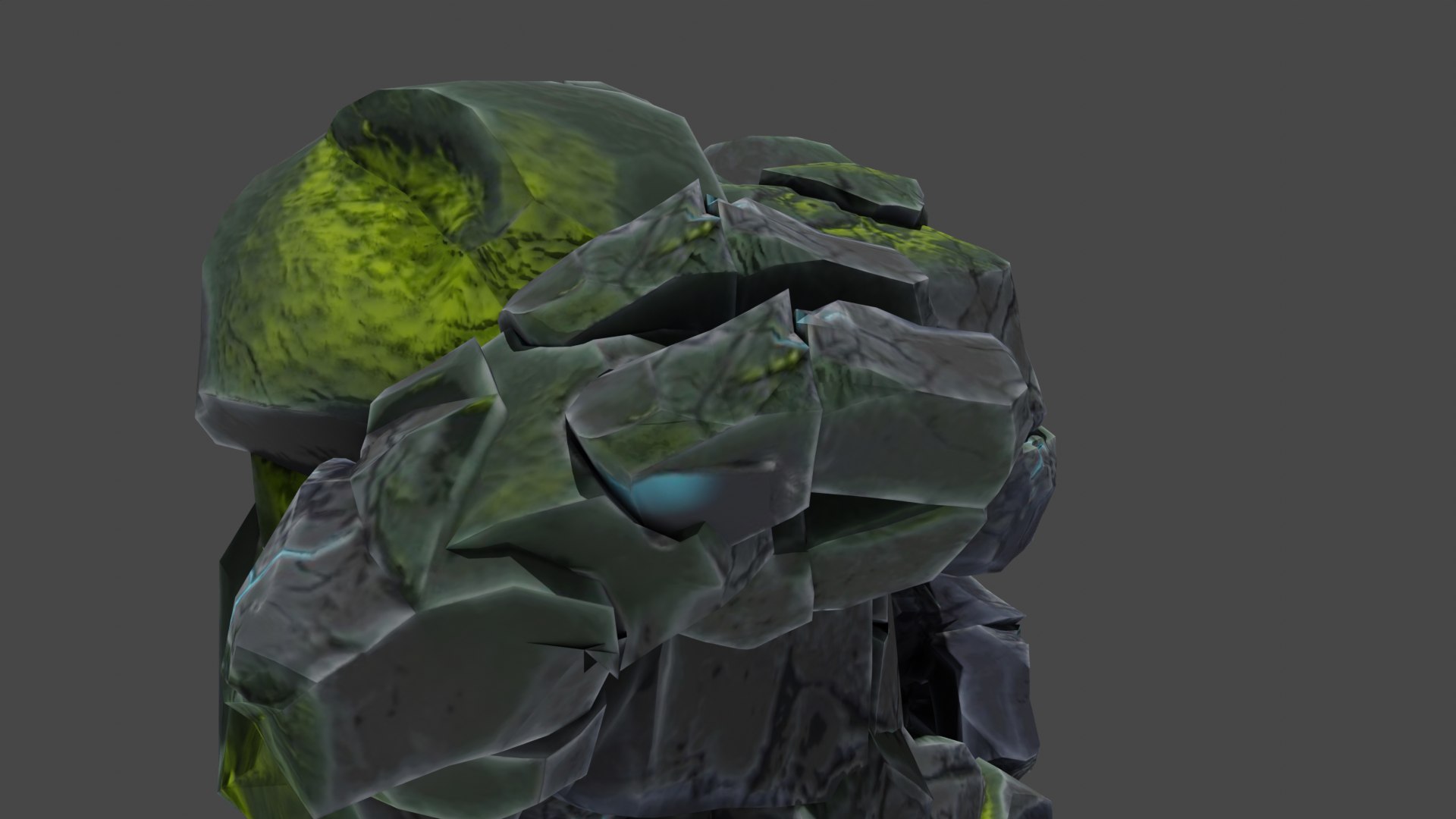 3D Rock Monster Model - TurboSquid 2138585