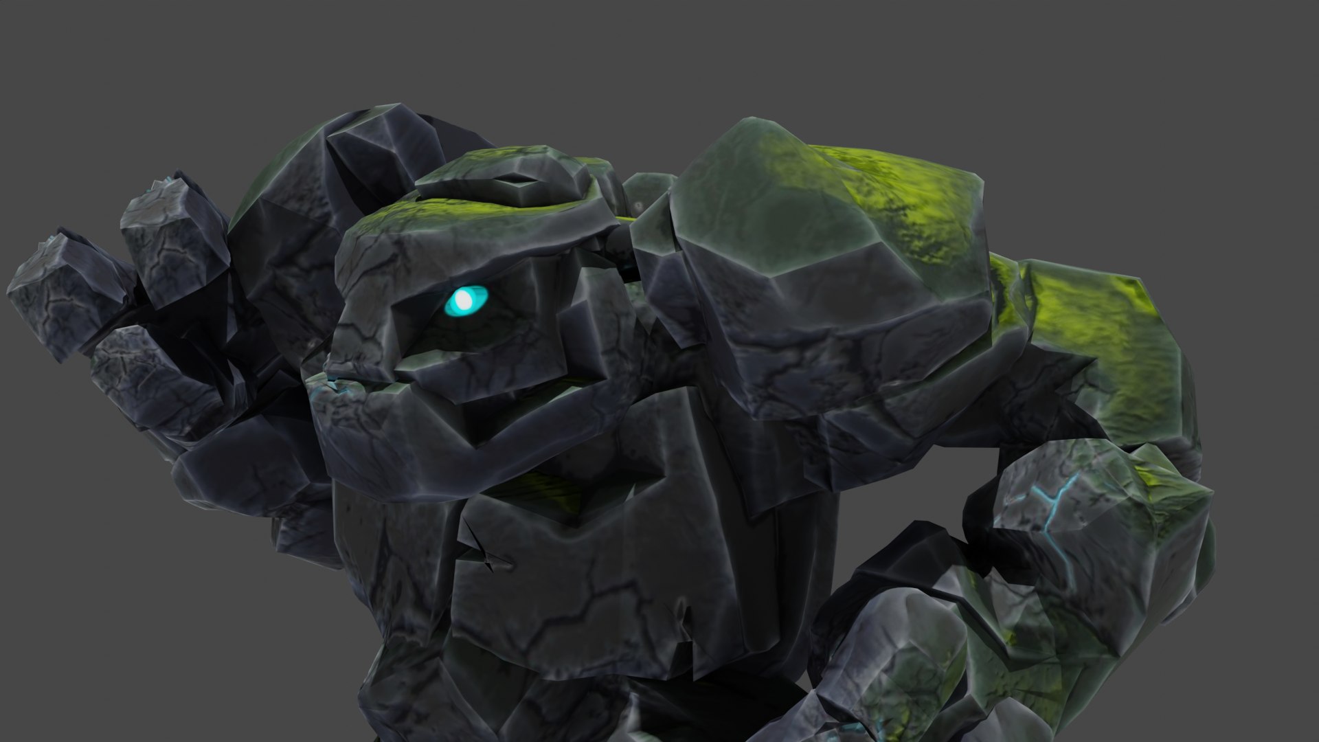 3D Rock Monster Model - TurboSquid 2138585