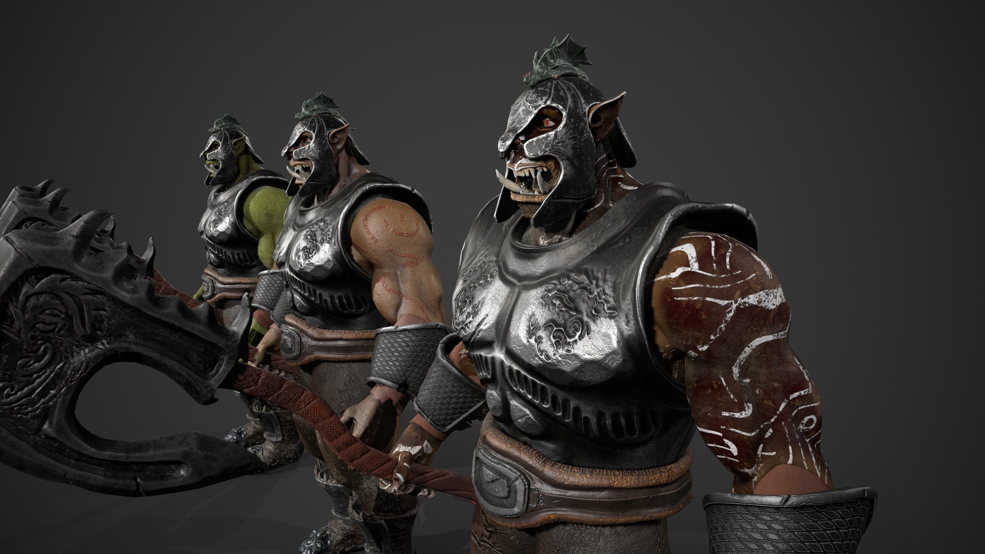 Rig Animations Armor 3D Model - TurboSquid 1658906
