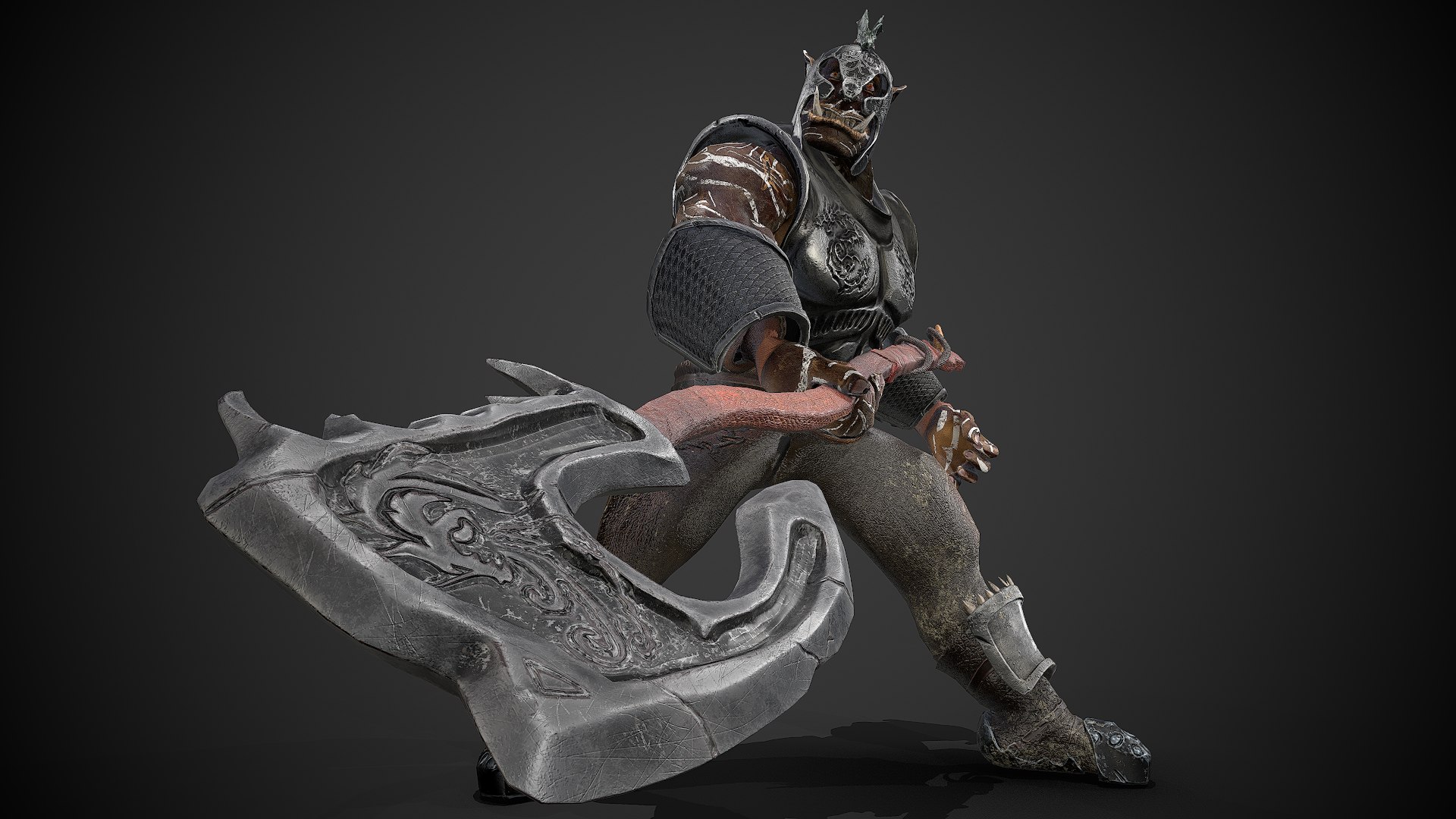 Rig Animations Armor 3D Model - TurboSquid 1658906