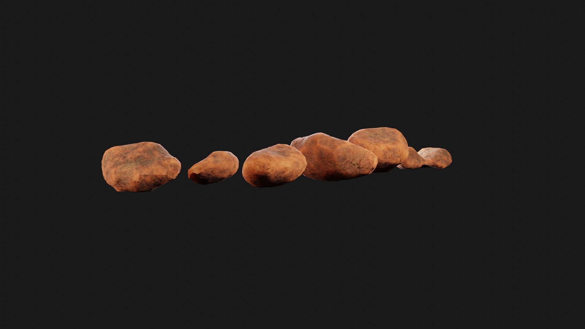 3D Red rocks collection model - TurboSquid 2120688