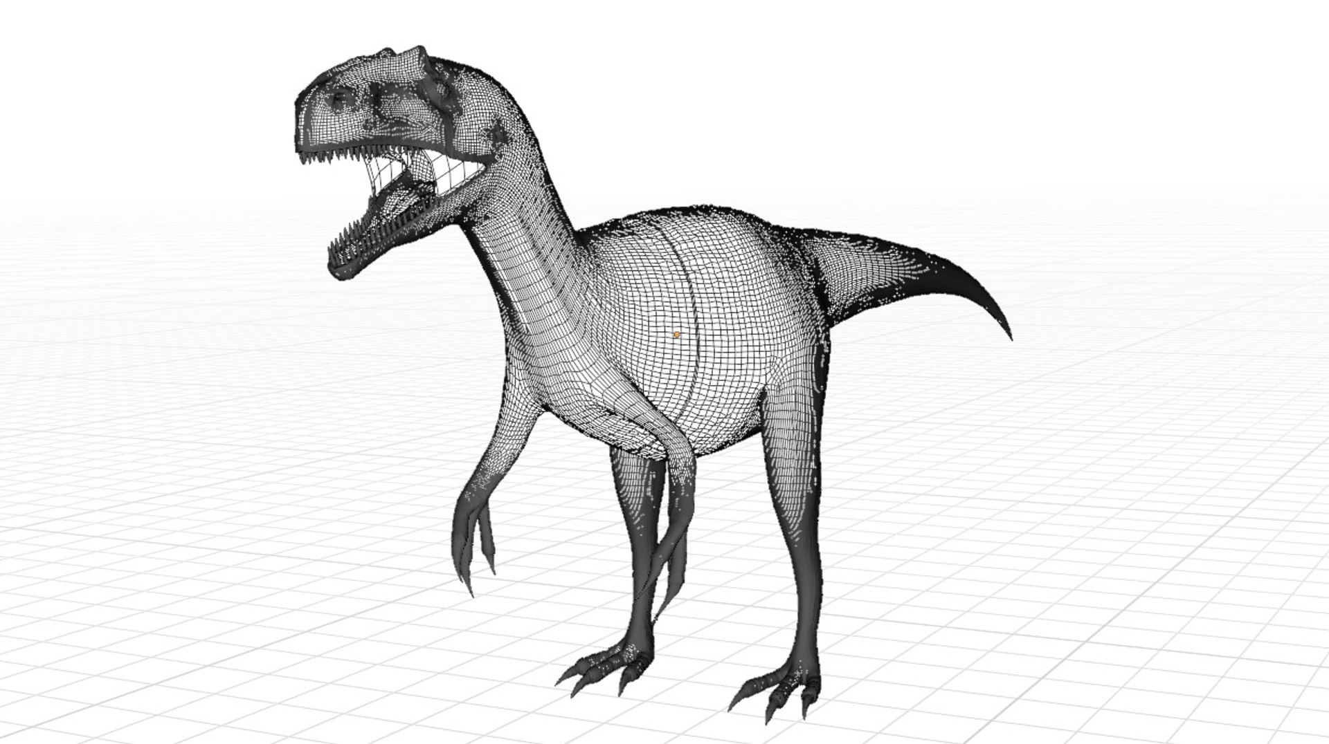 3D Allosaurus Fbx Glb Stl - TurboSquid 2122062