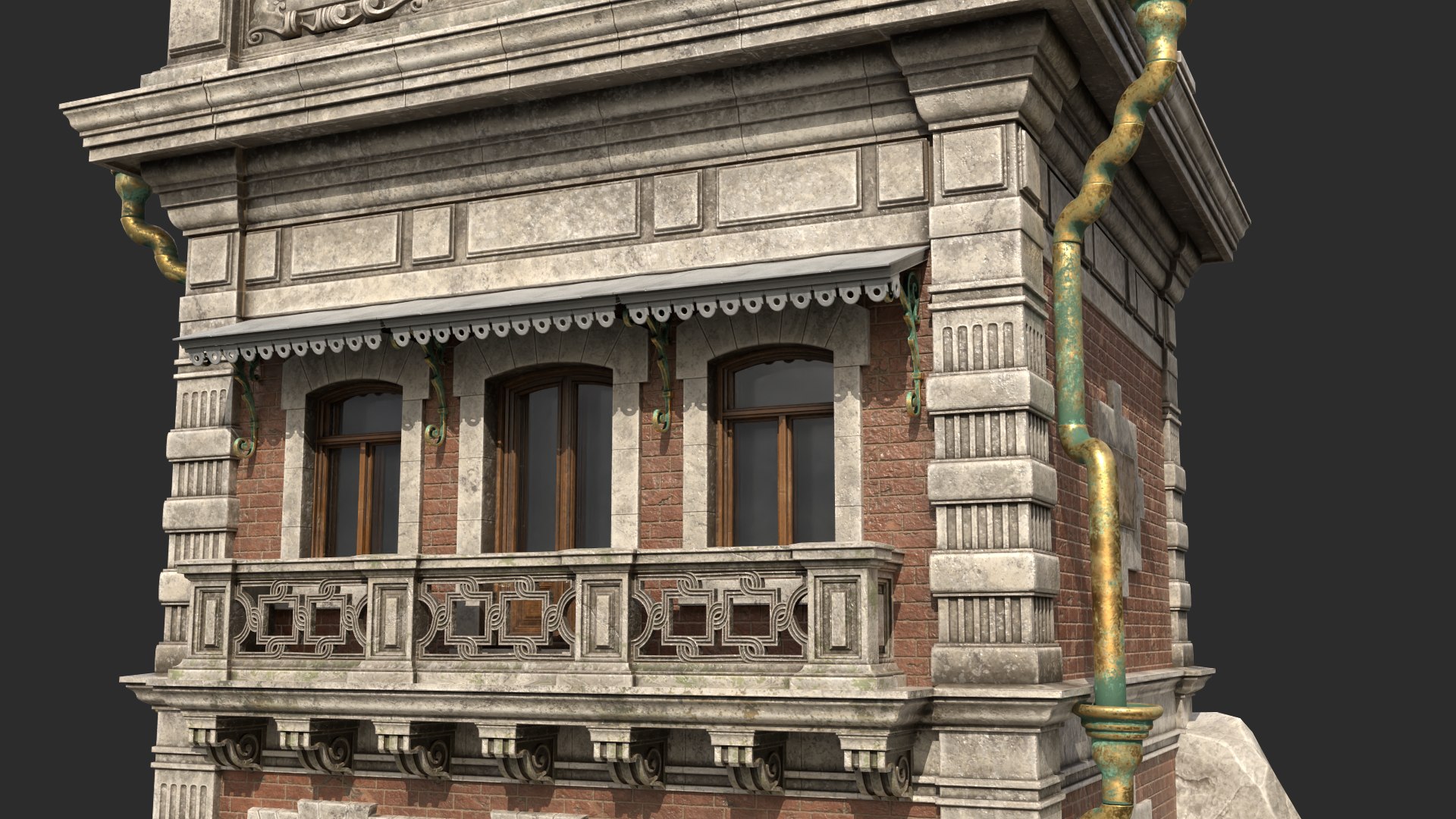 Palace Tower 3D Model - TurboSquid 2253582