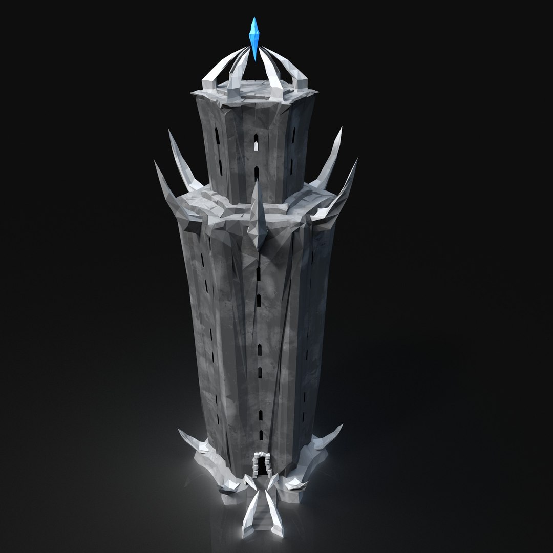 Stylised Wizard Tower 3D Model - TurboSquid 1507835