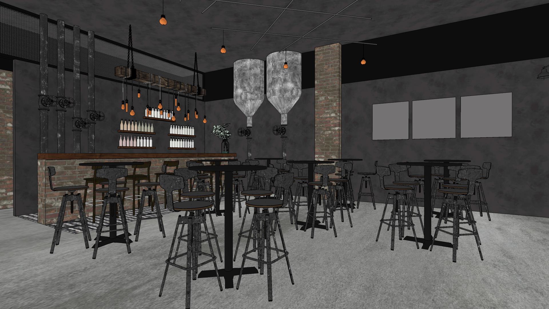 Bar 3D model - TurboSquid 1977752