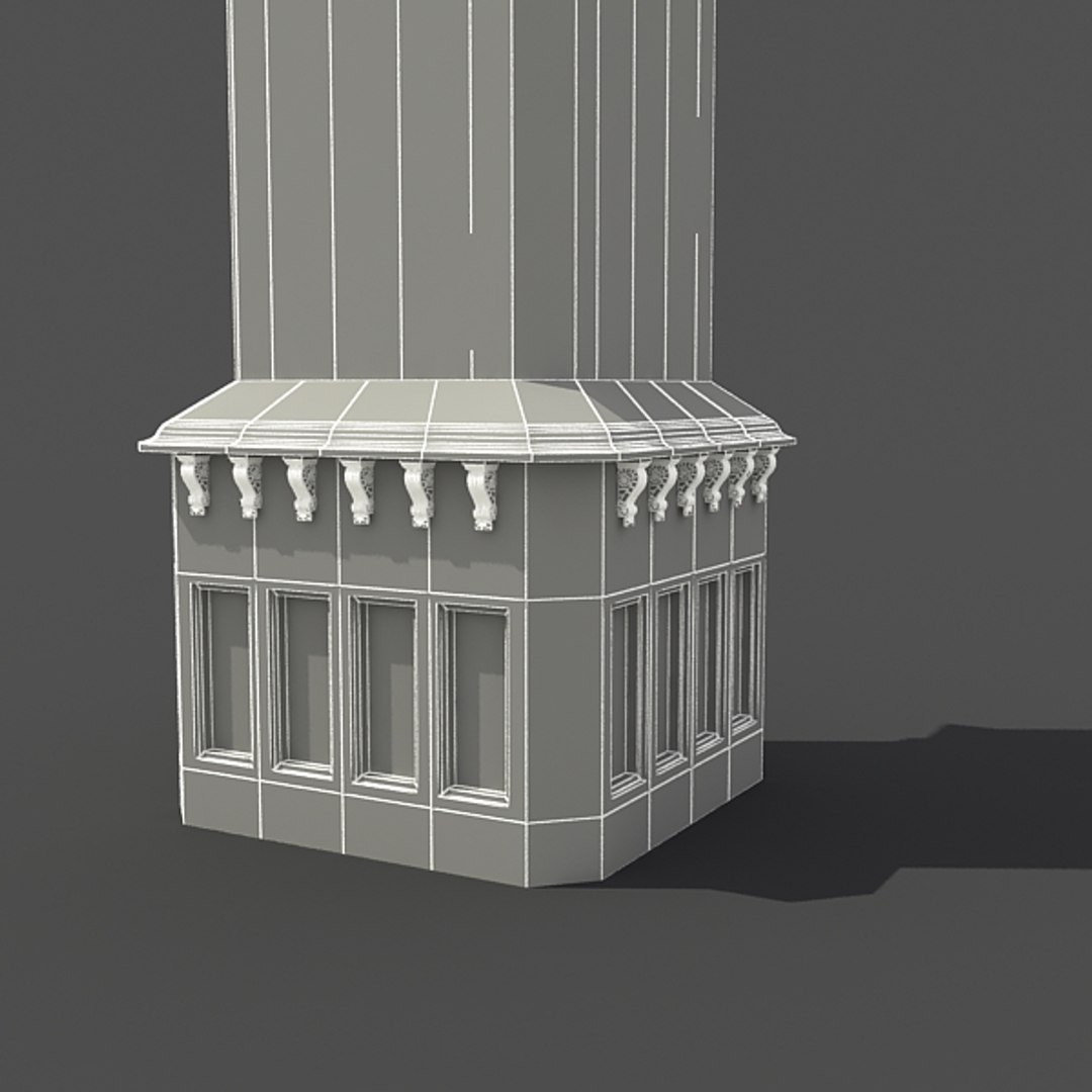 3d Model Clock Tower