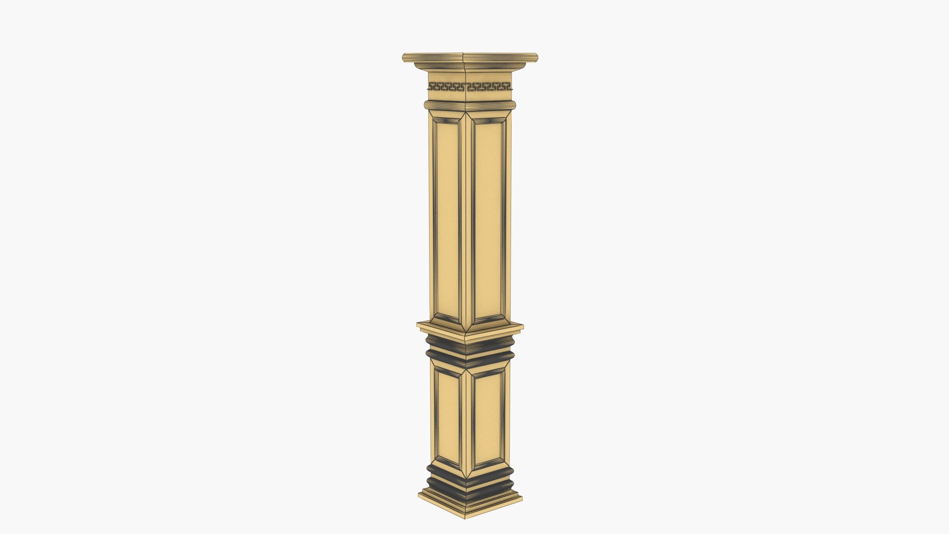 Pillar 2 3D model - TurboSquid 2082671
