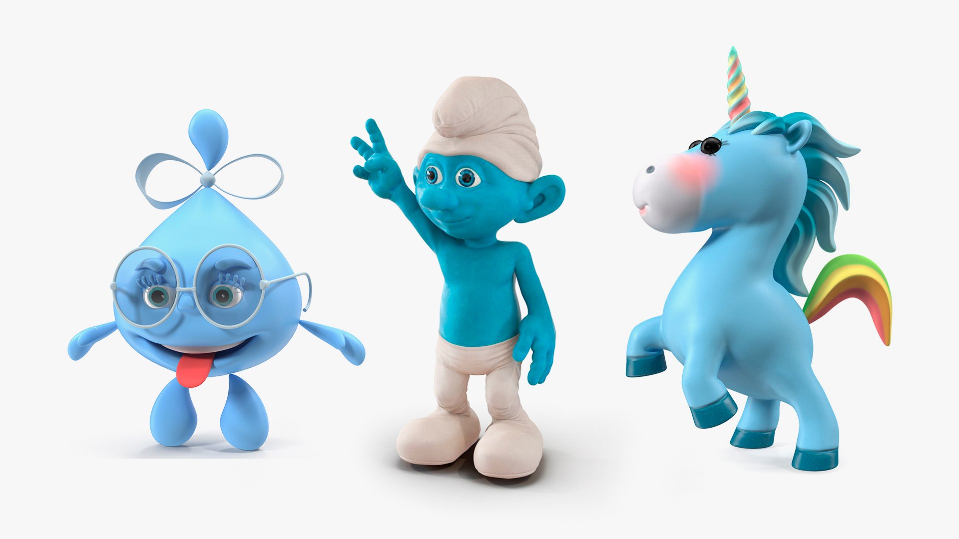 Cartoon Characters Collection 13 3D Model - TurboSquid 2115846