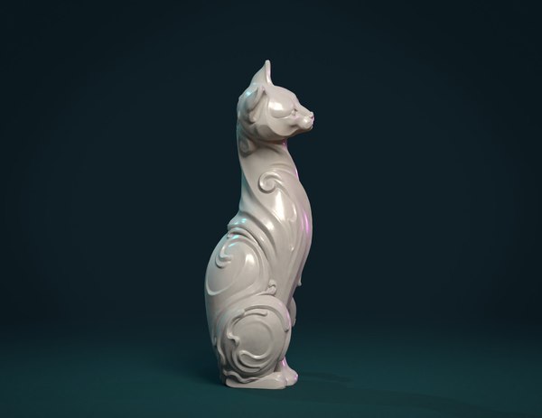 Cat Statue STL Models for Download | TurboSquid
