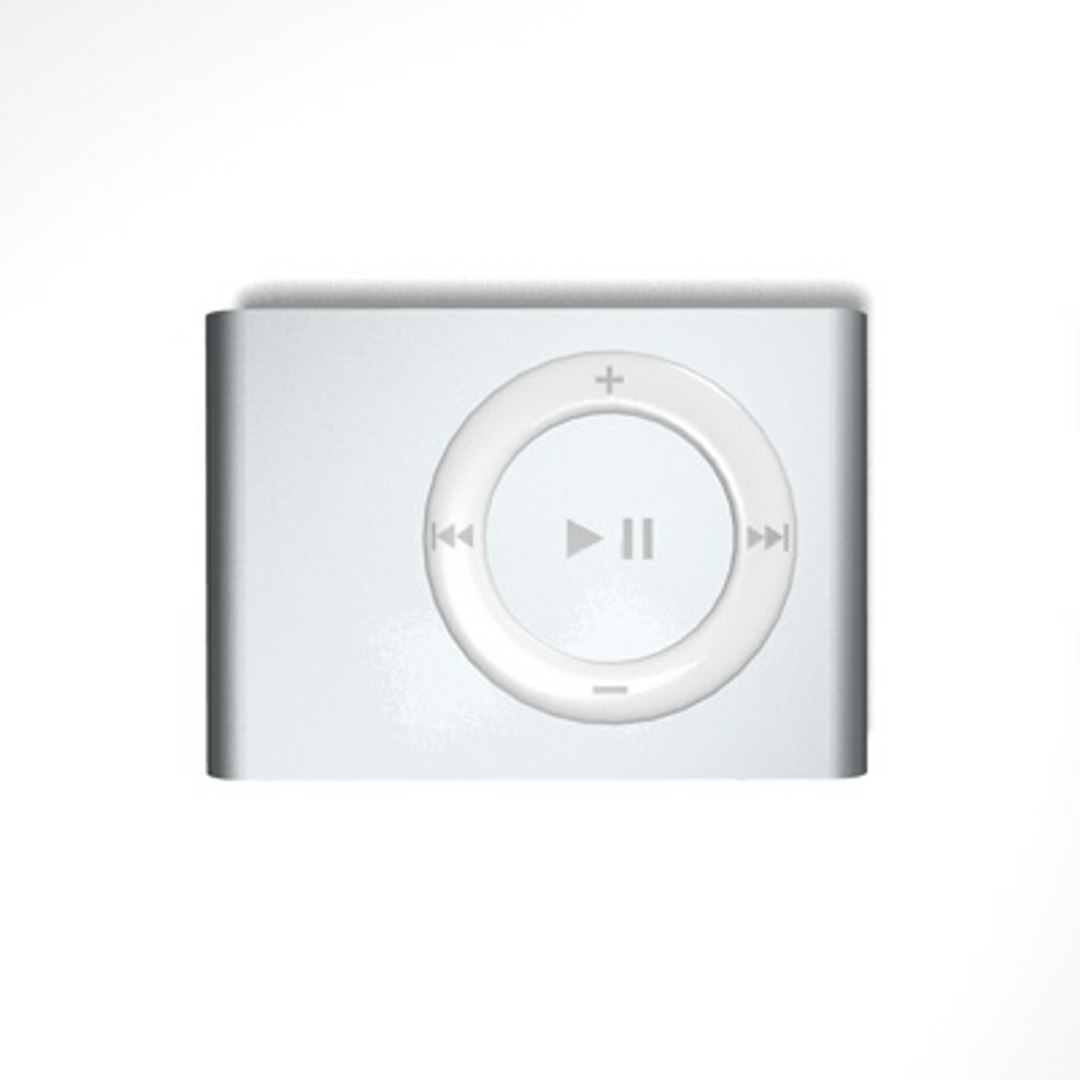 3d Ipod Shuffle Model