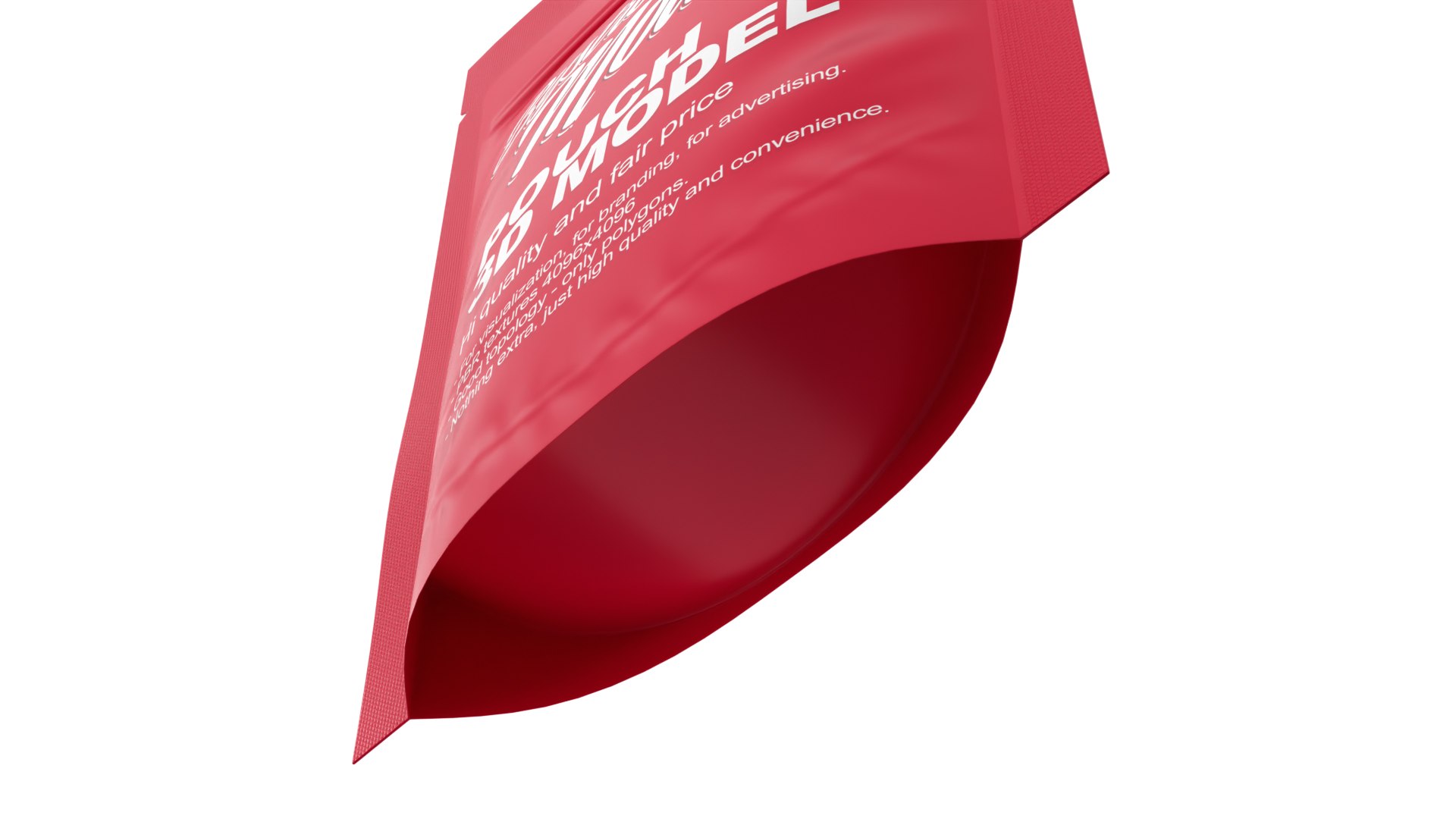 Food Standup Pouch 3D Model - TurboSquid 2361074