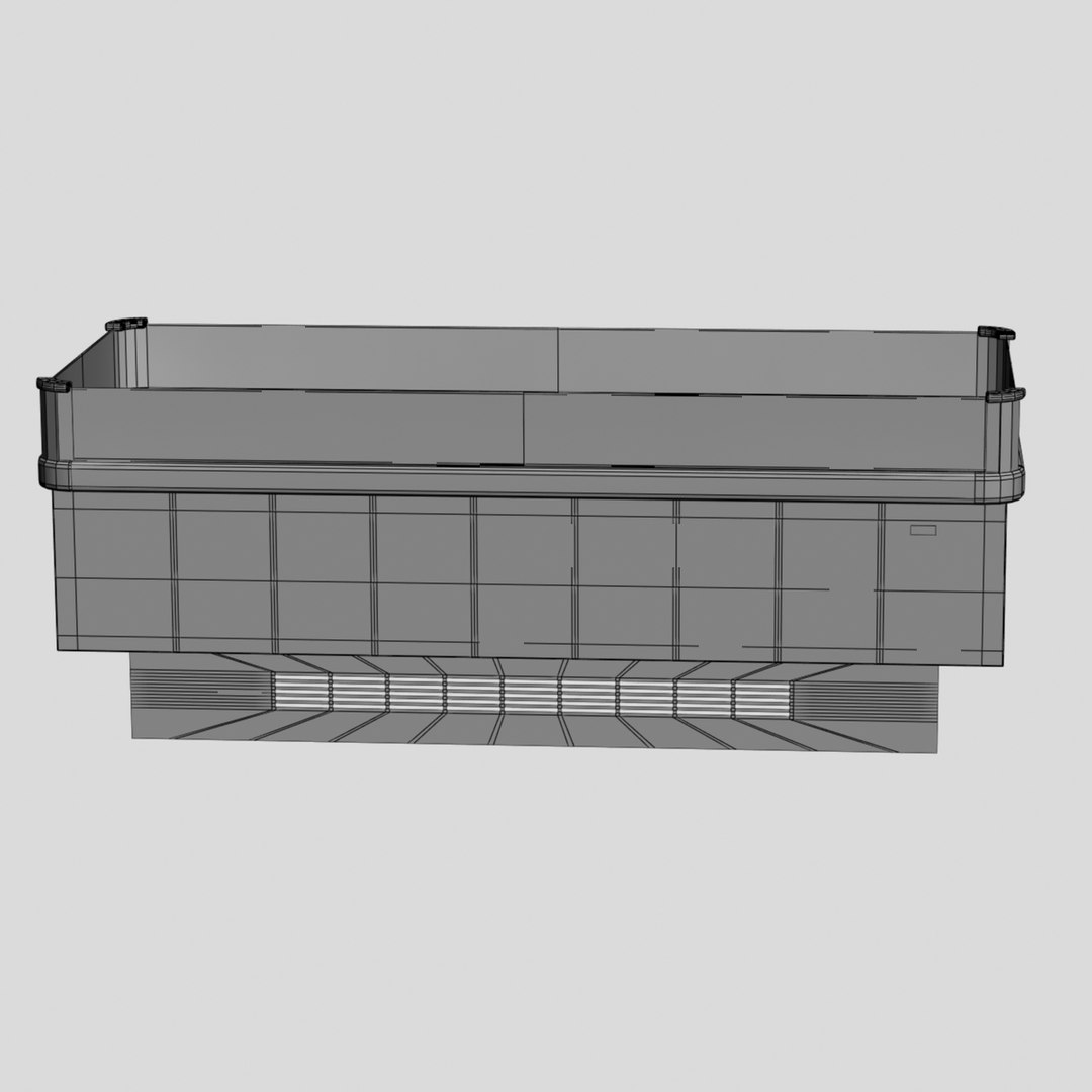 3d Model Chest Freezer