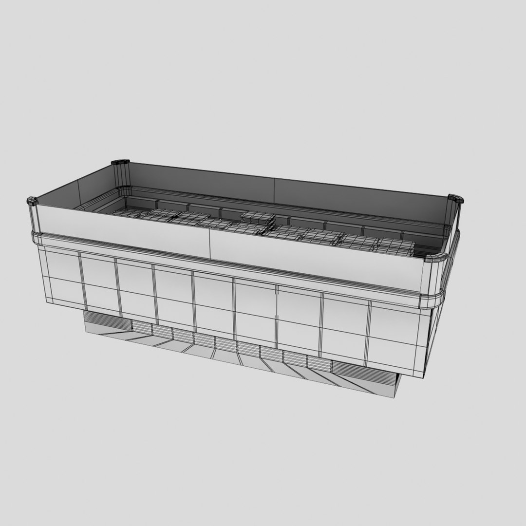 3d Model Chest Freezer