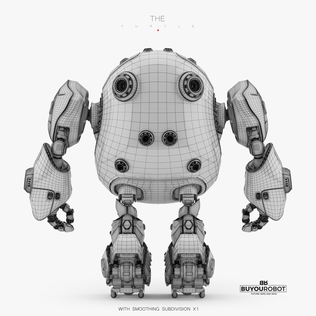 3D Robotic Turtle Animation - TurboSquid 1220311