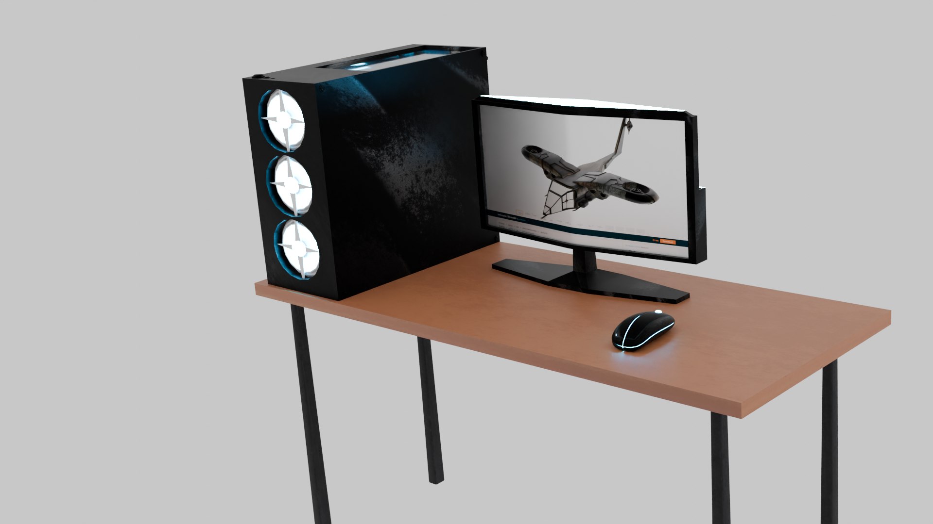 3D Pc 4 Model - TurboSquid 2253144
