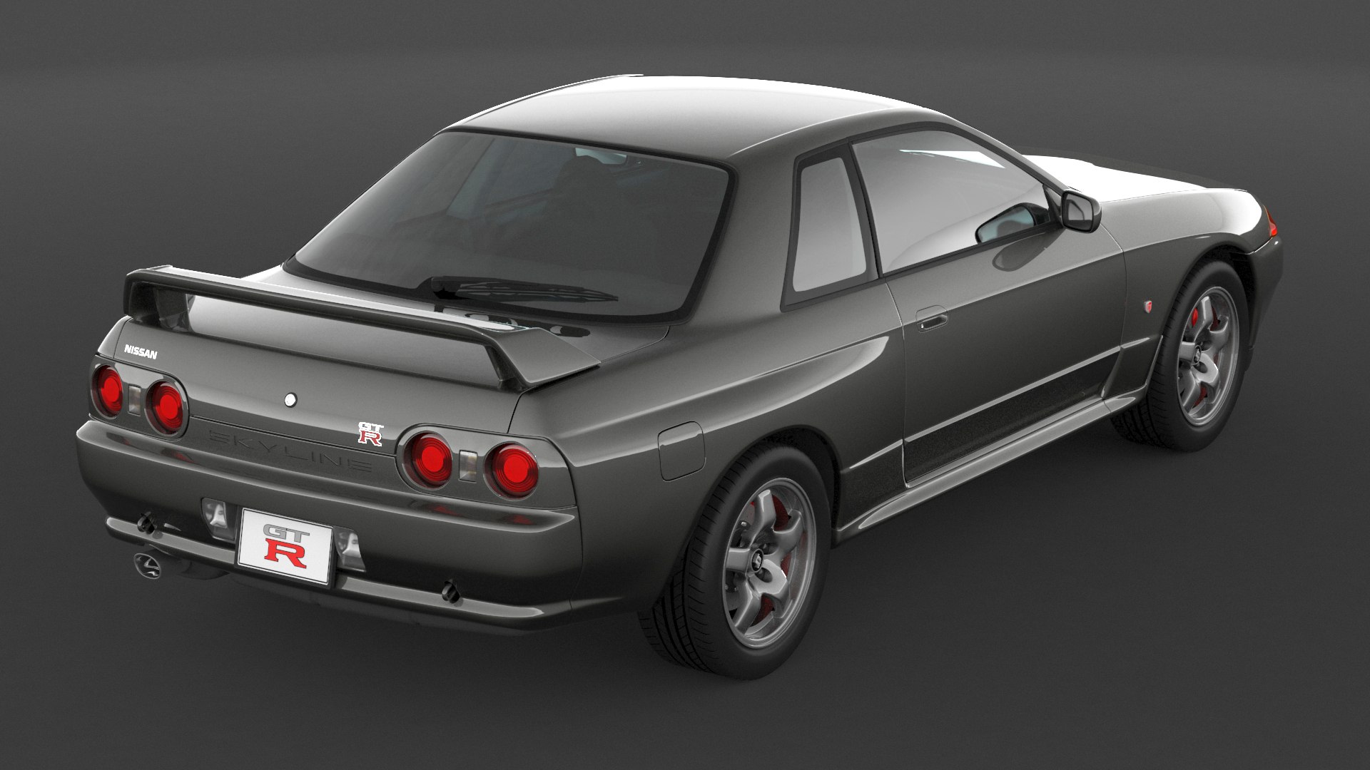 Car Nissan Skyline R32 3d Model