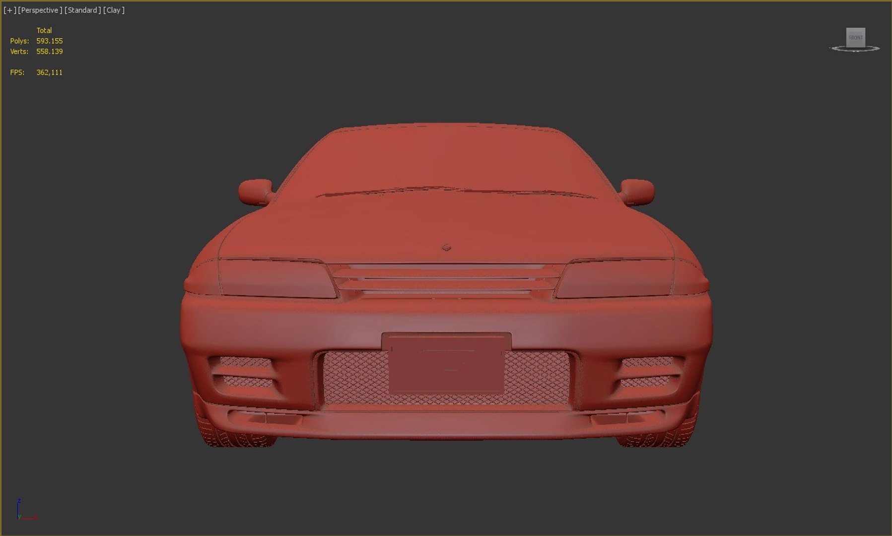 Car Nissan Skyline R32 3d Model
