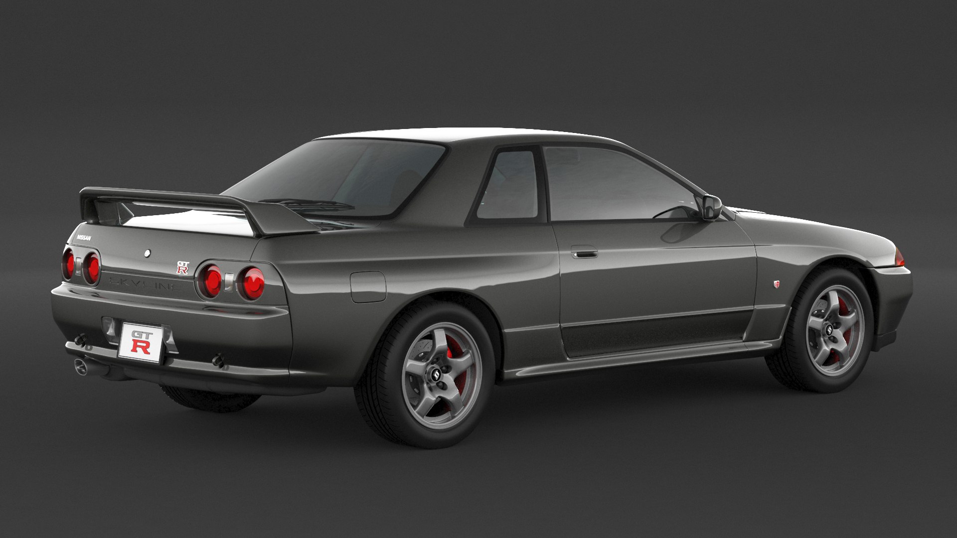 Car Nissan Skyline R32 3d Model
