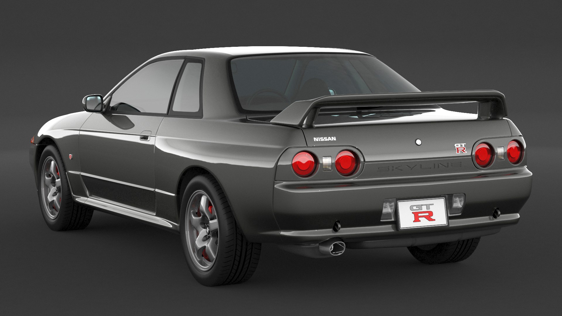 Car Nissan Skyline R32 3d Model