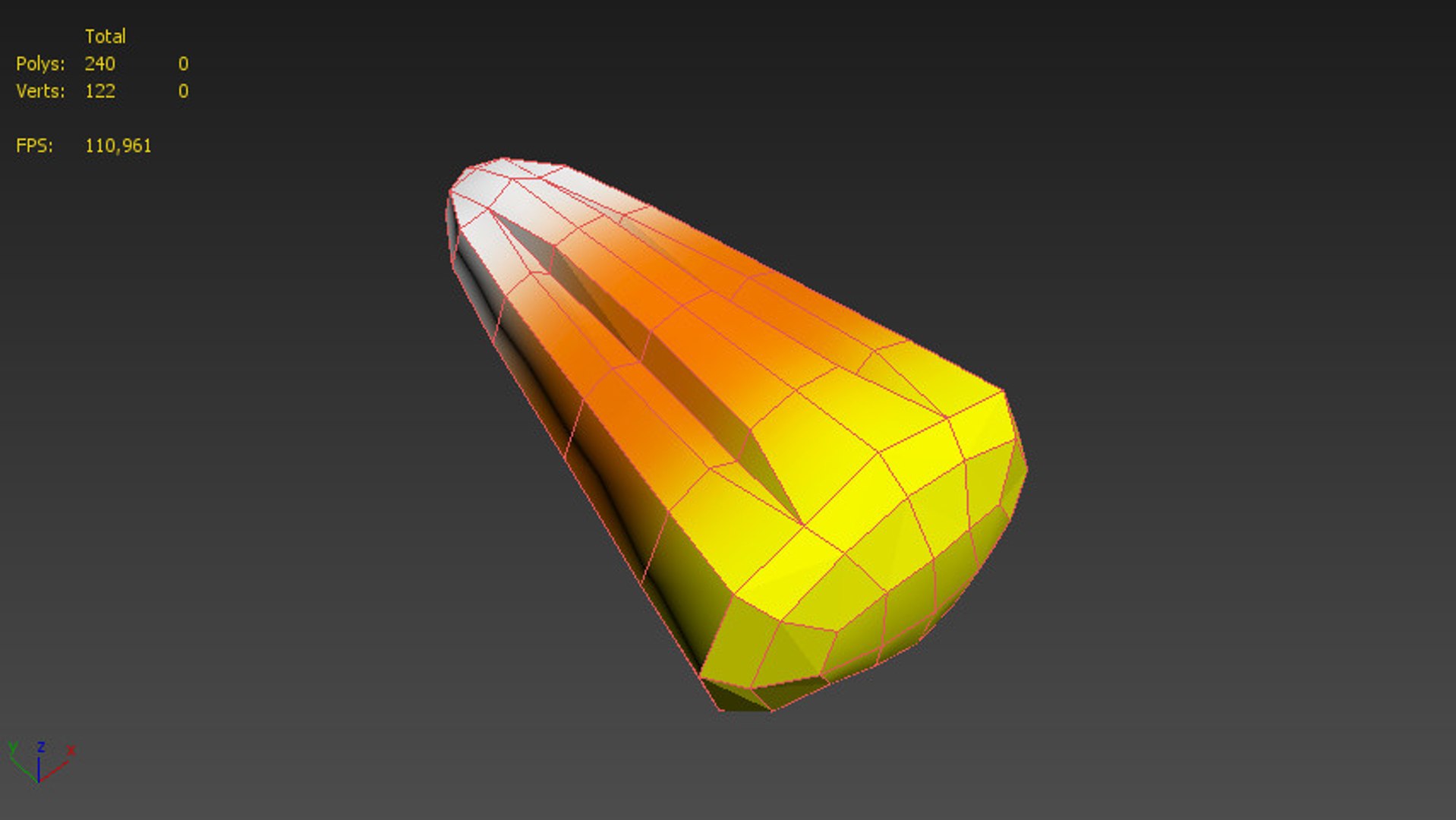 Halloween Candy Corn 3D Model - TurboSquid 1887639
