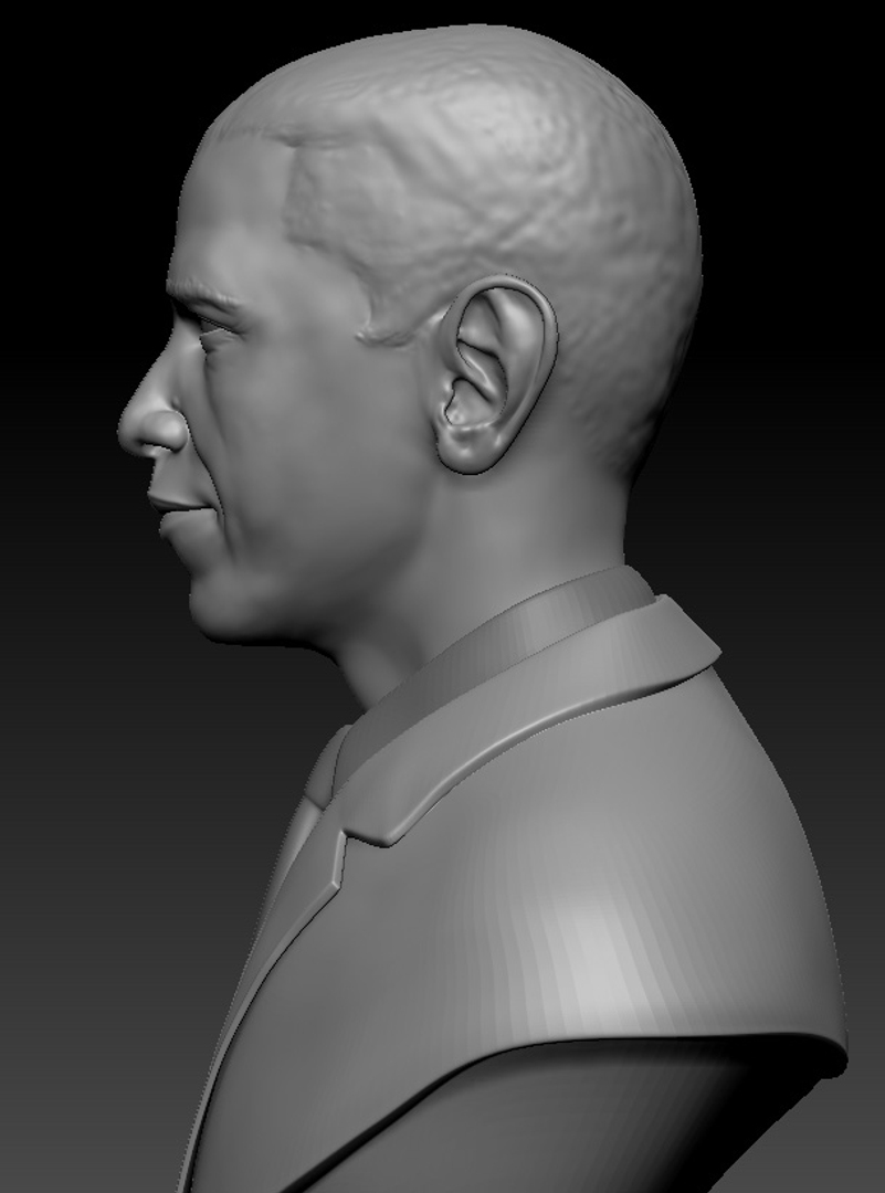 zbrush barack obama bust 3ds