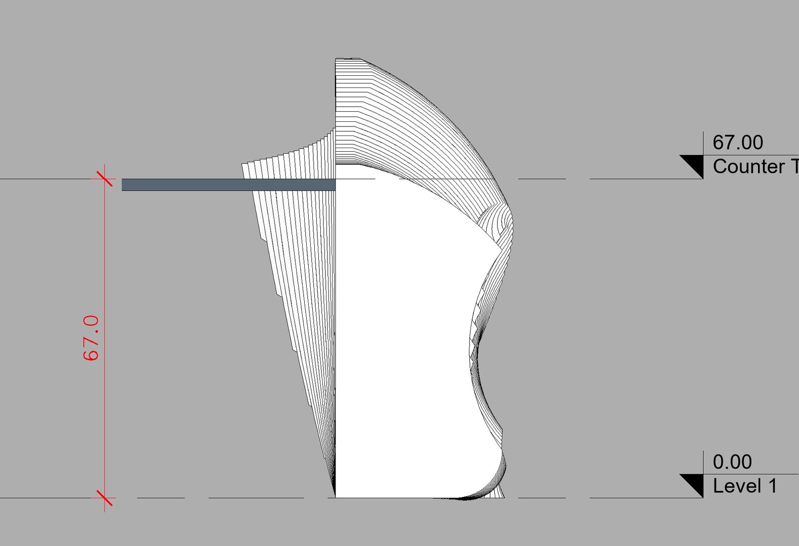 3D Reception Counter Model - TurboSquid 1976470