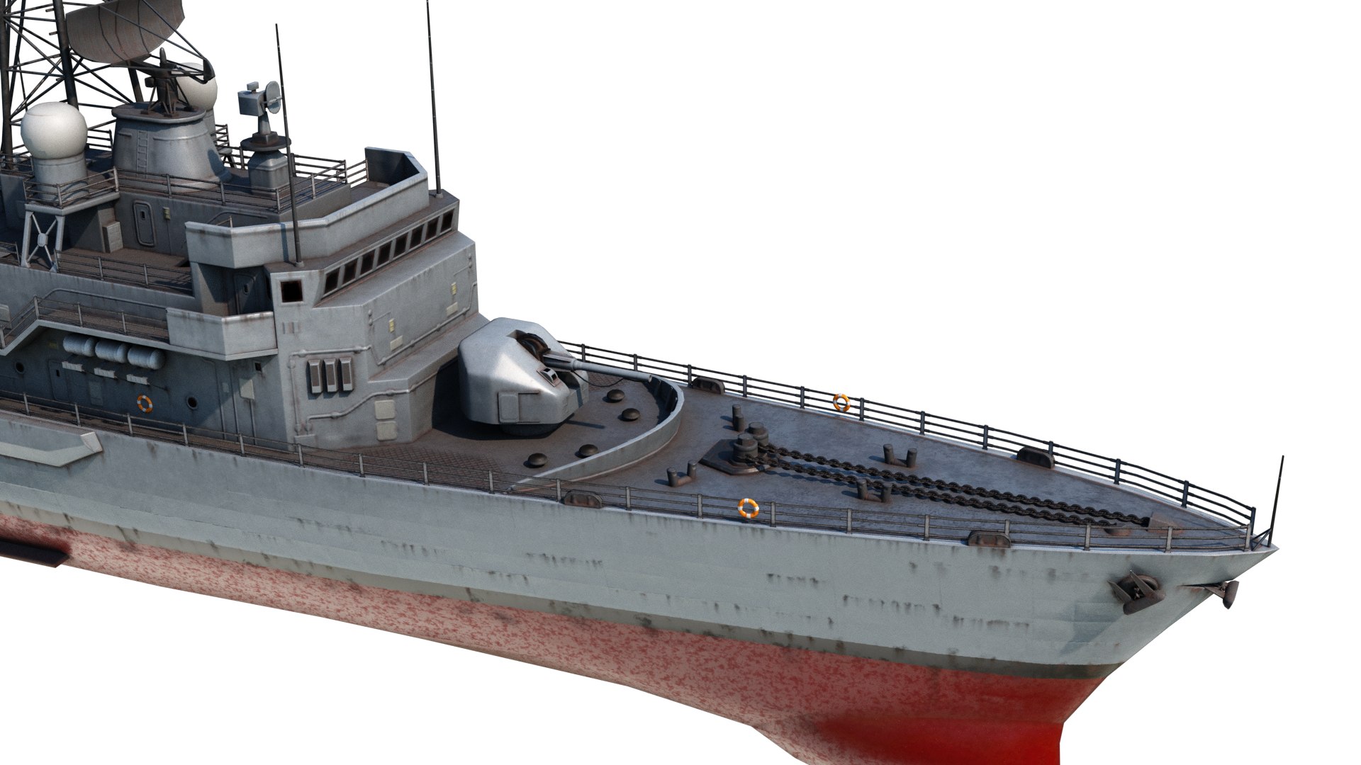 Georges Leygues Class Destroyers Classe Georges Leygues F70 3D Model ...