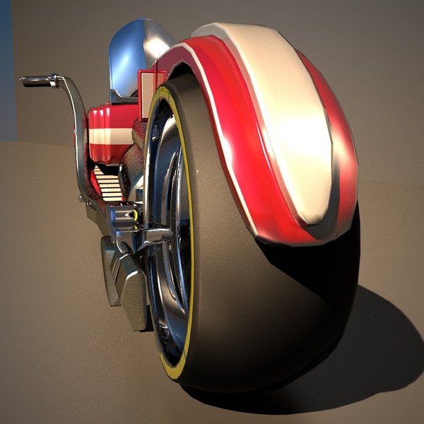 sci fi astral motorcycle 3d 3ds