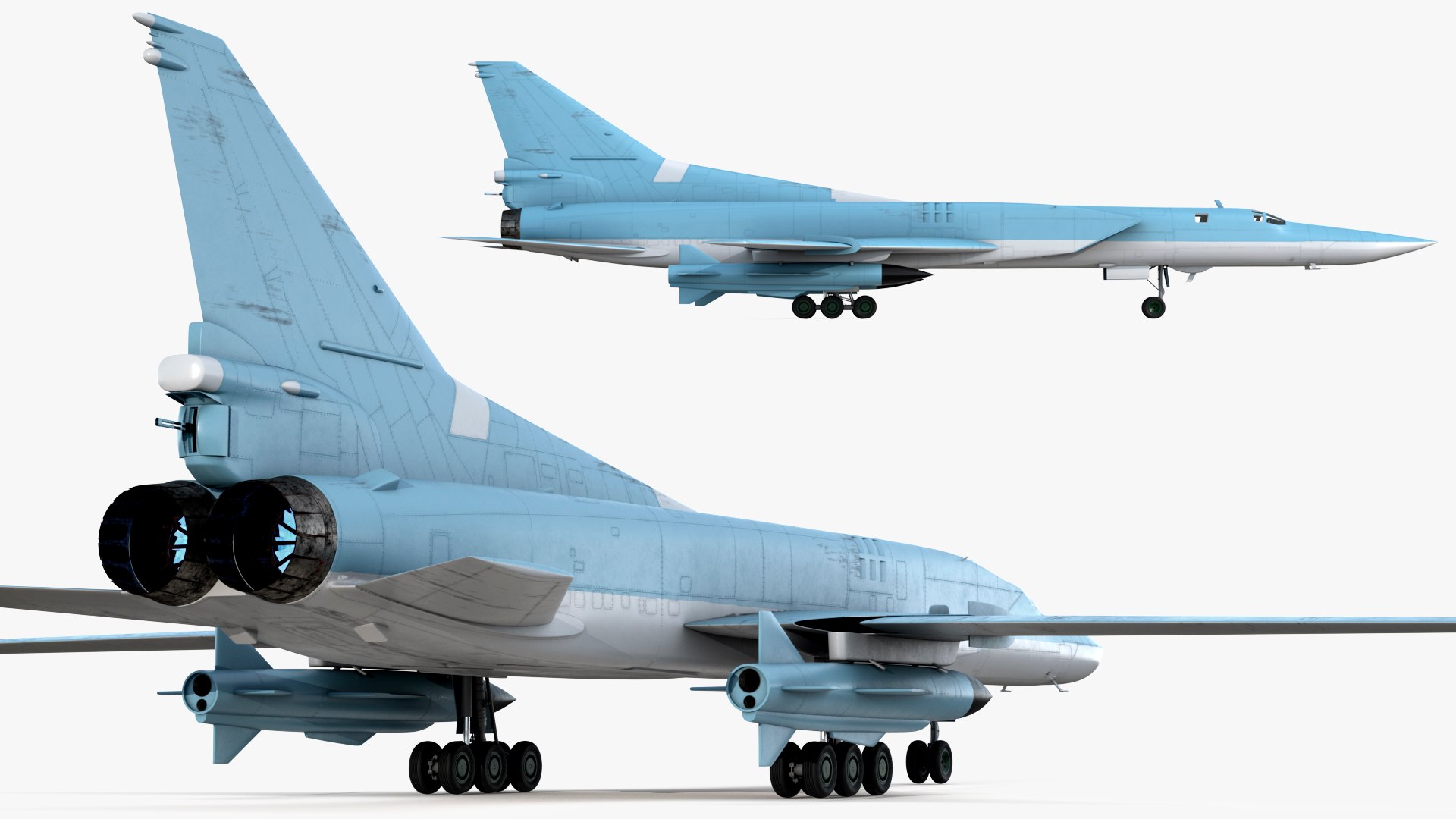 Long Range Missile Carrier Bomber Plane 3D model - TurboSquid 2017722