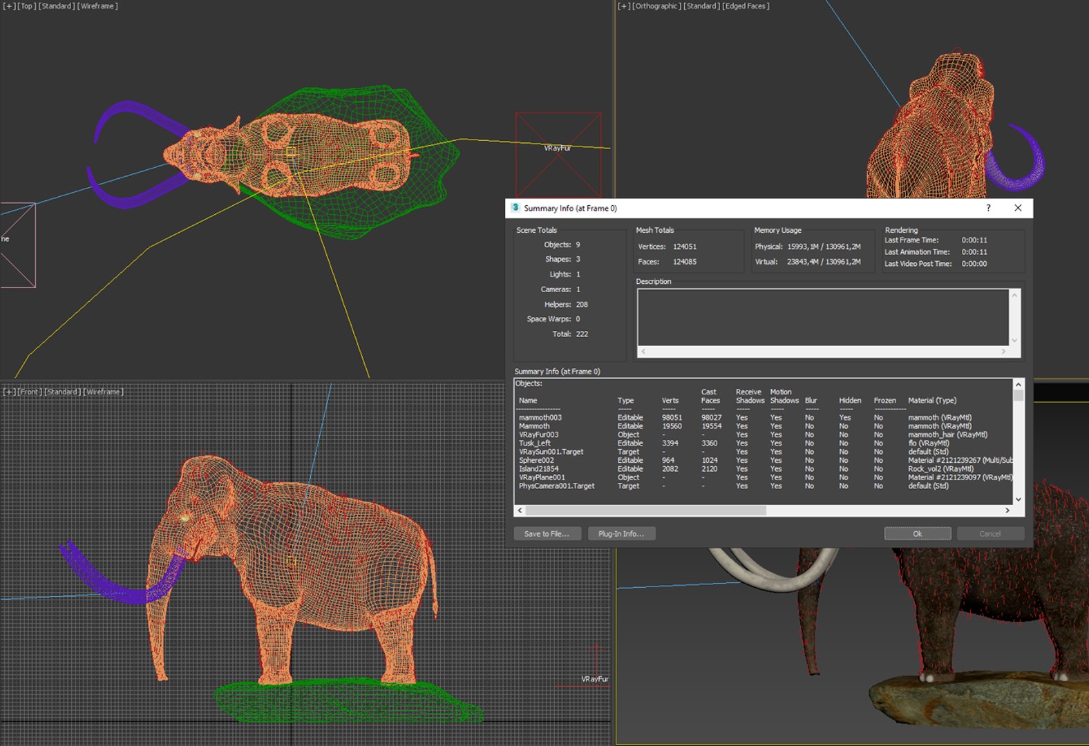Mammoth Pbr 3D Model - TurboSquid 1616193