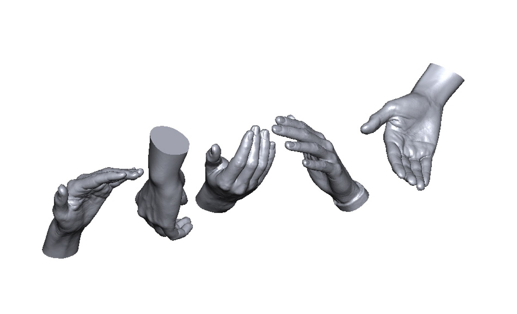 Scan Hands Model - TurboSquid 1349075