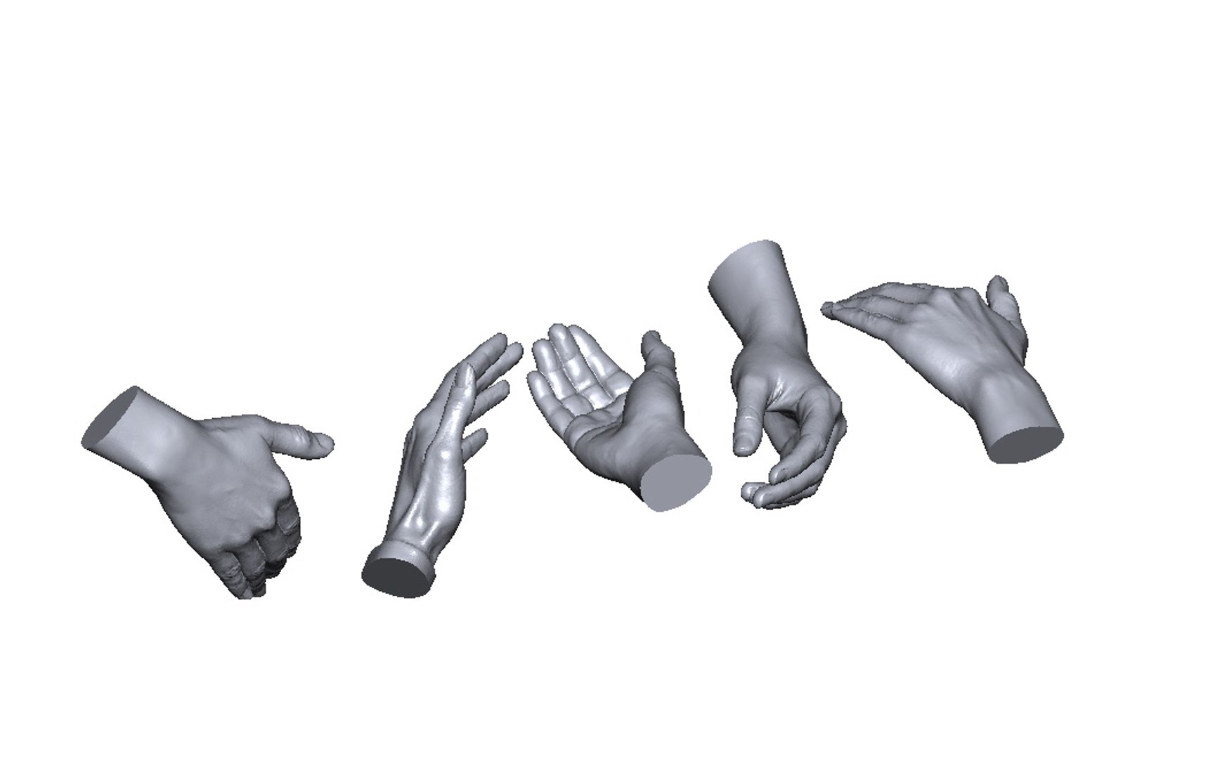 Scan Hands Model - TurboSquid 1349075