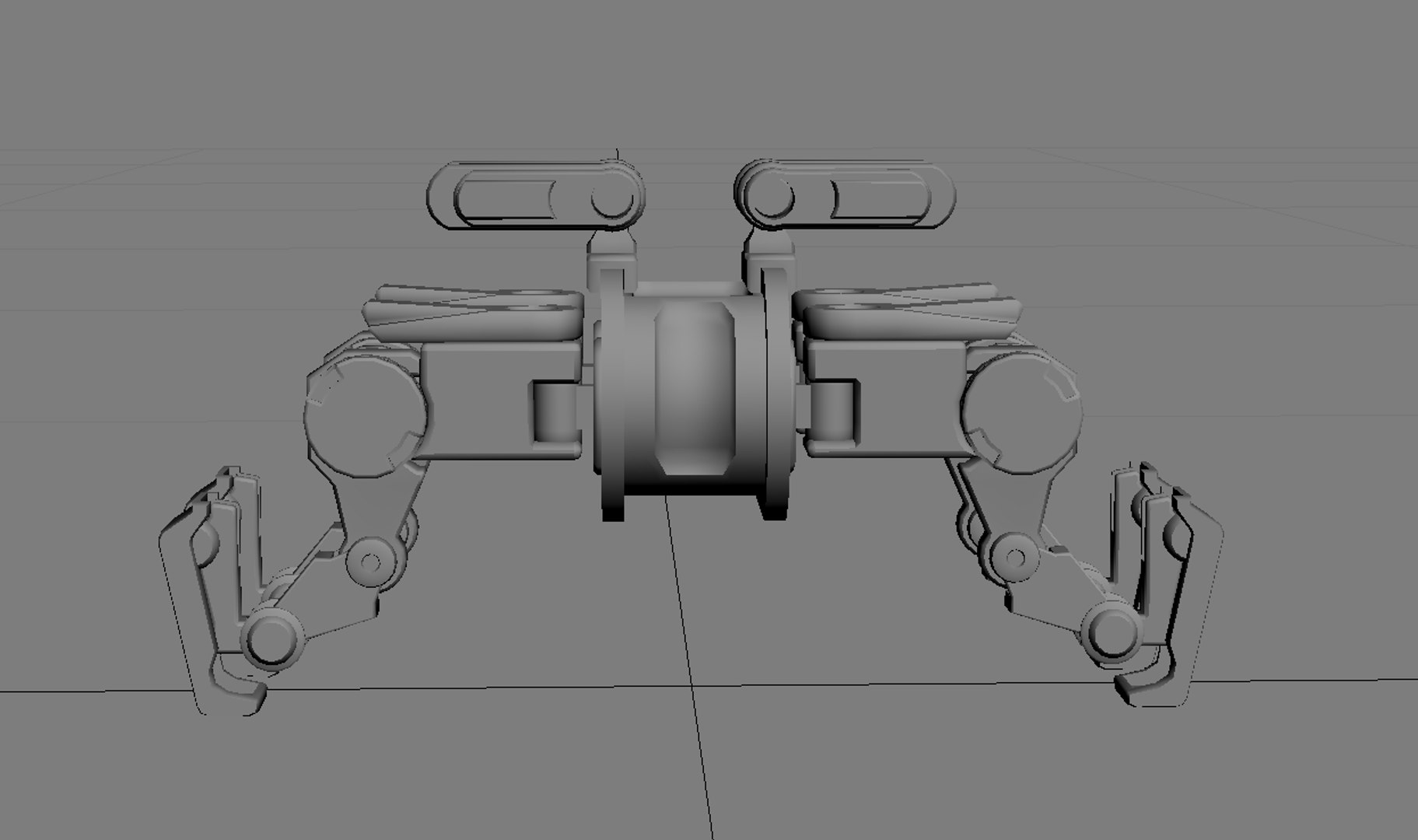 Mecha 3D Model - TurboSquid 1271224