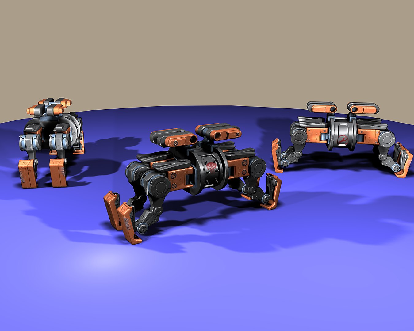 Mecha 3D Model - TurboSquid 1271224