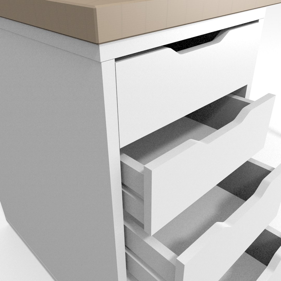 Ikea Desk 3D Model - TurboSquid 1324686