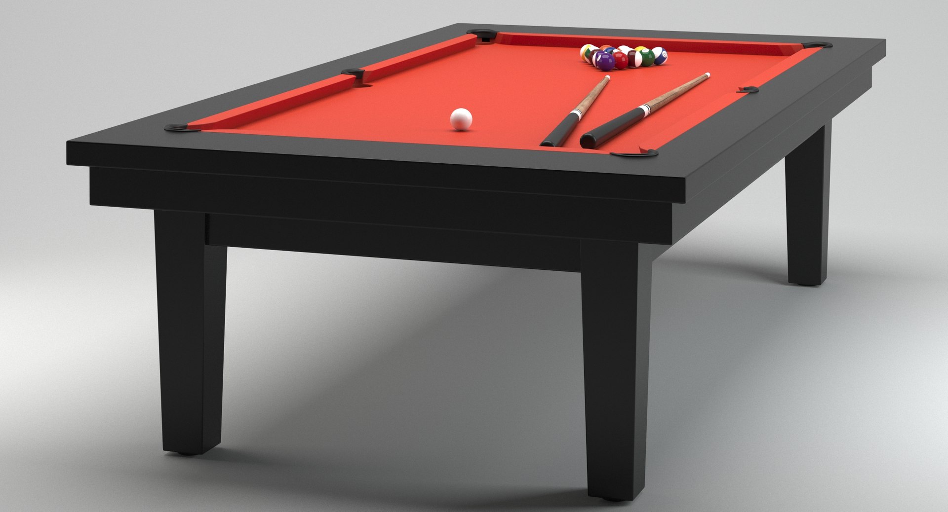 Billiard Table 01 3D Model - TurboSquid 1496886