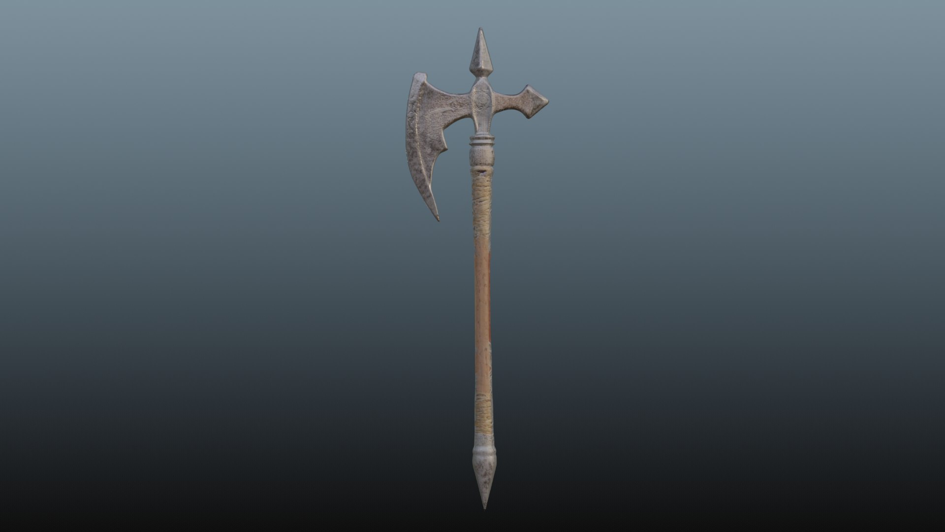 3D Halberd Model - TurboSquid 2372564