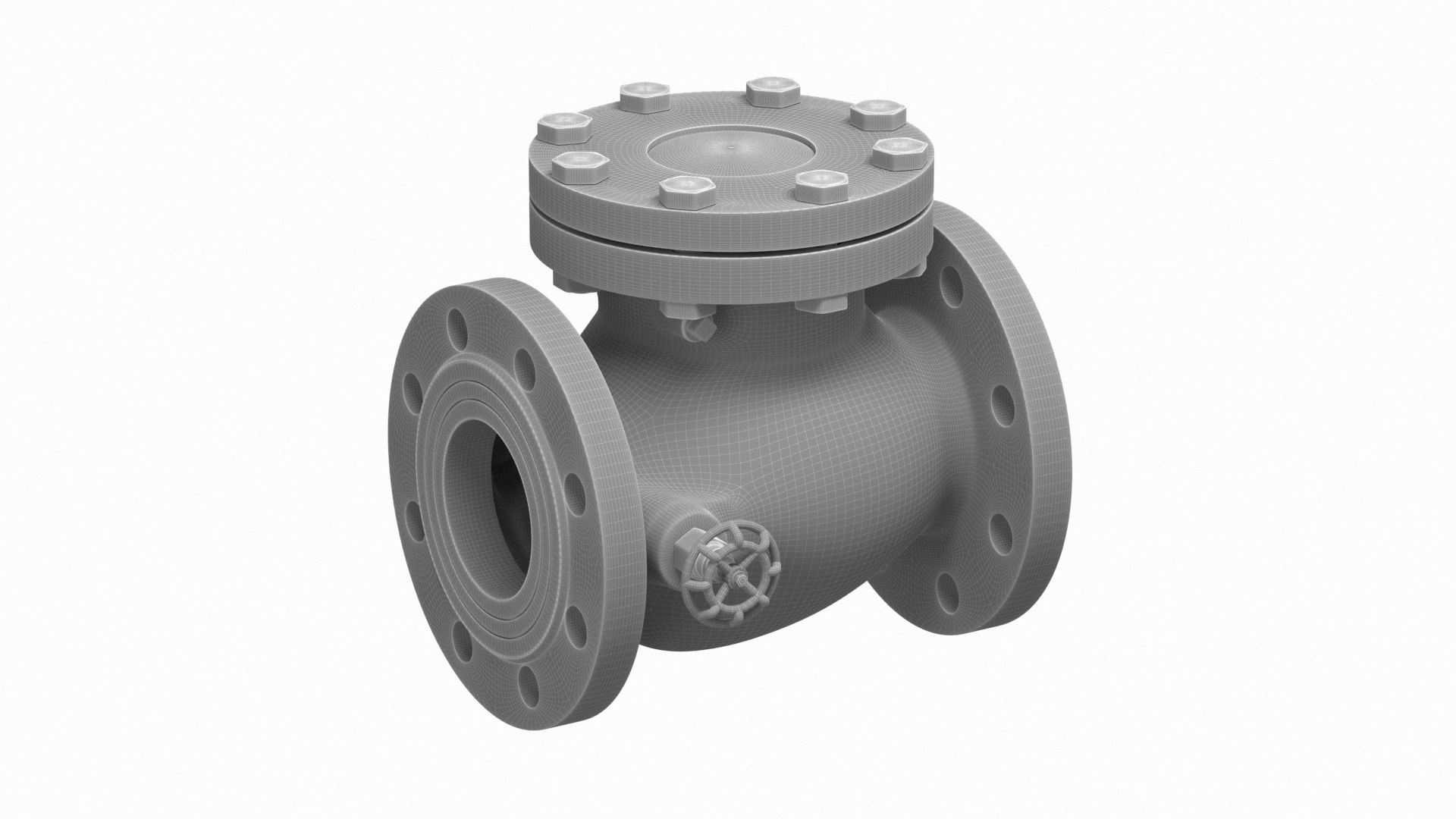 Check Valve Ll 3D Model - TurboSquid 2026743