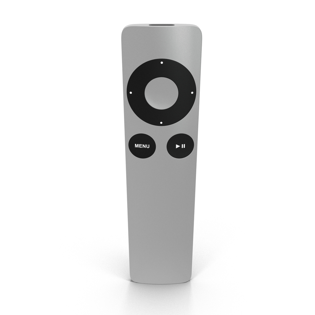 3d Apple Remote Model