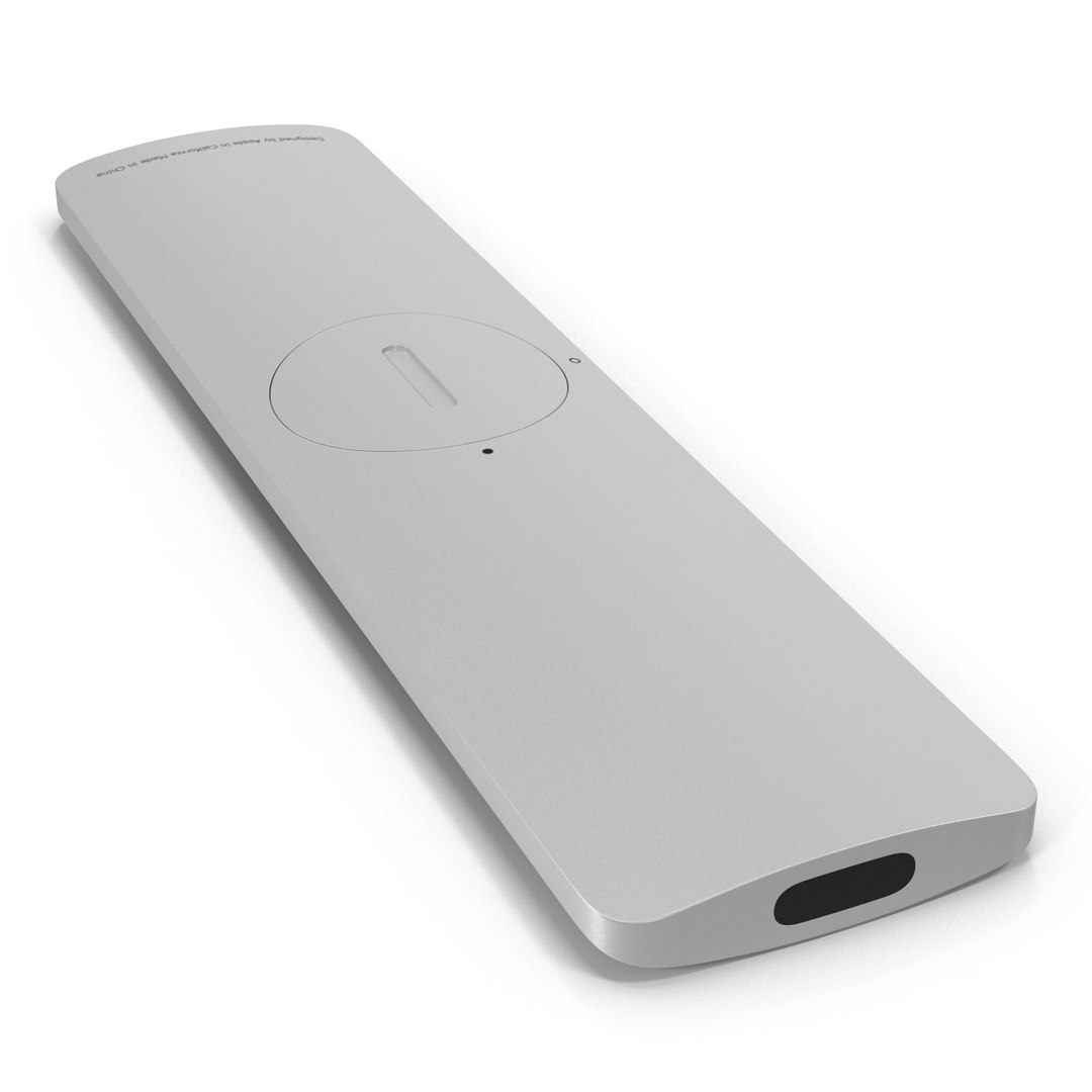 3d Apple Remote Model