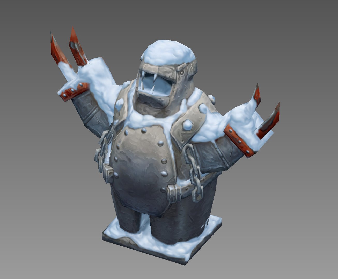Aztecs Idol 3d Model