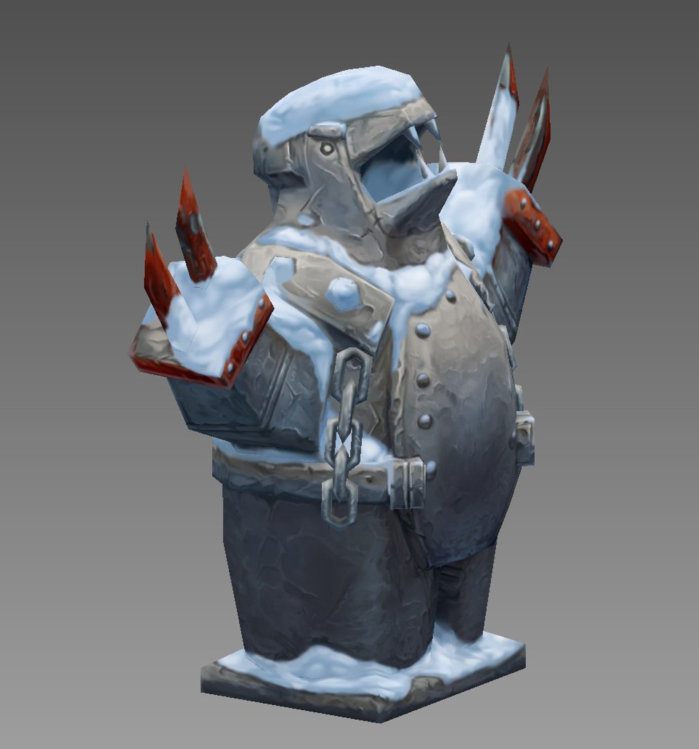Aztecs Idol 3d Model