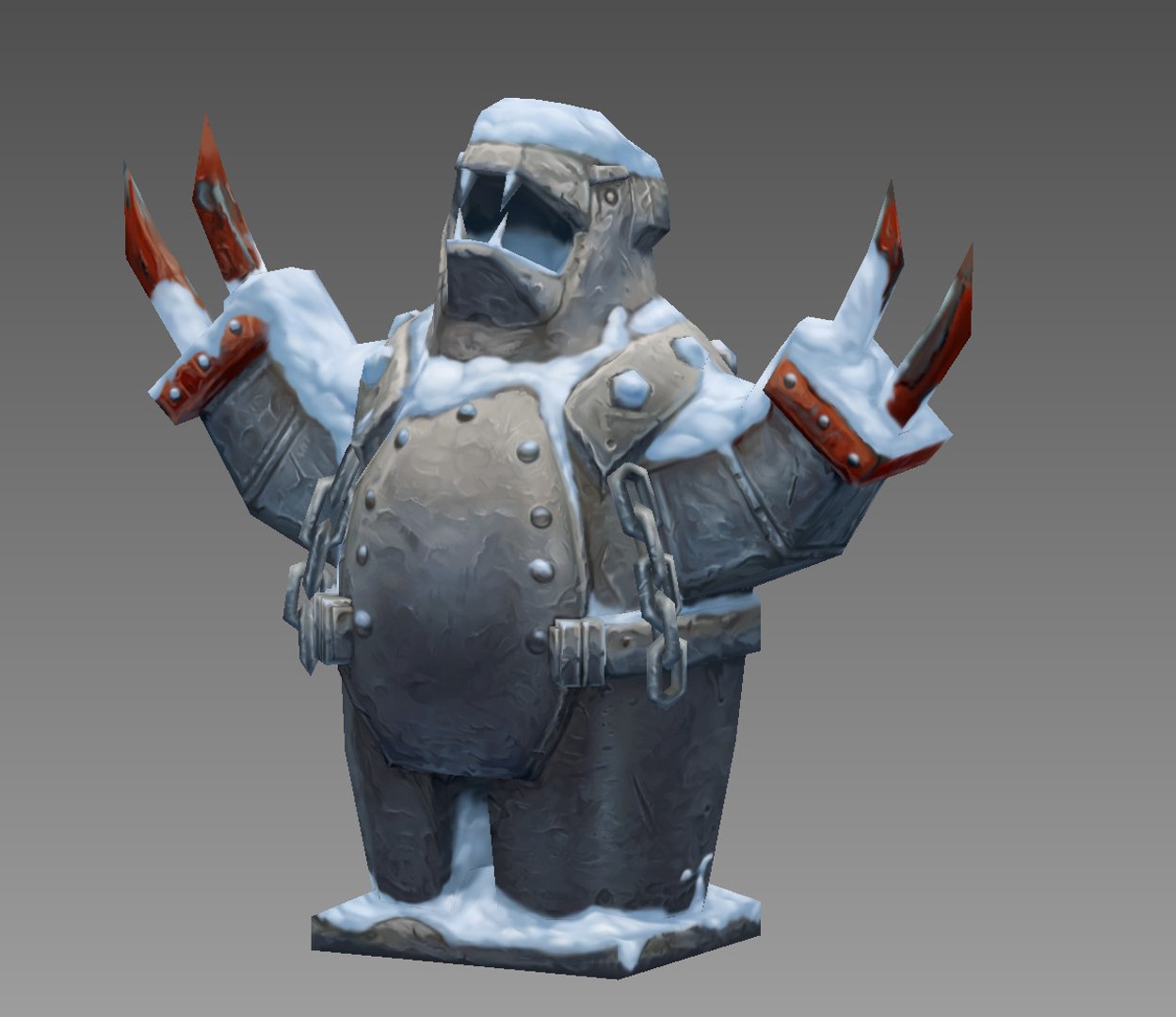 Aztecs Idol 3d Model