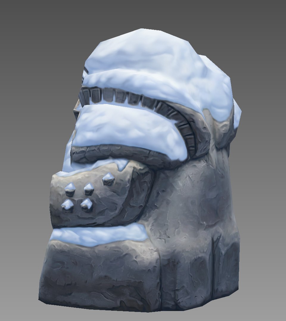 Aztecs Idol 3d Model