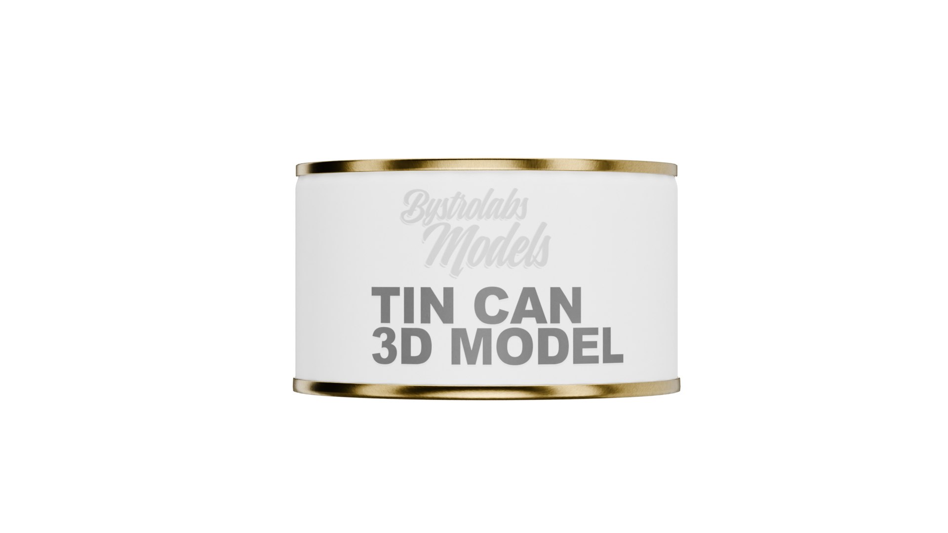 3D Tin Can 18 Model - TurboSquid 2292645