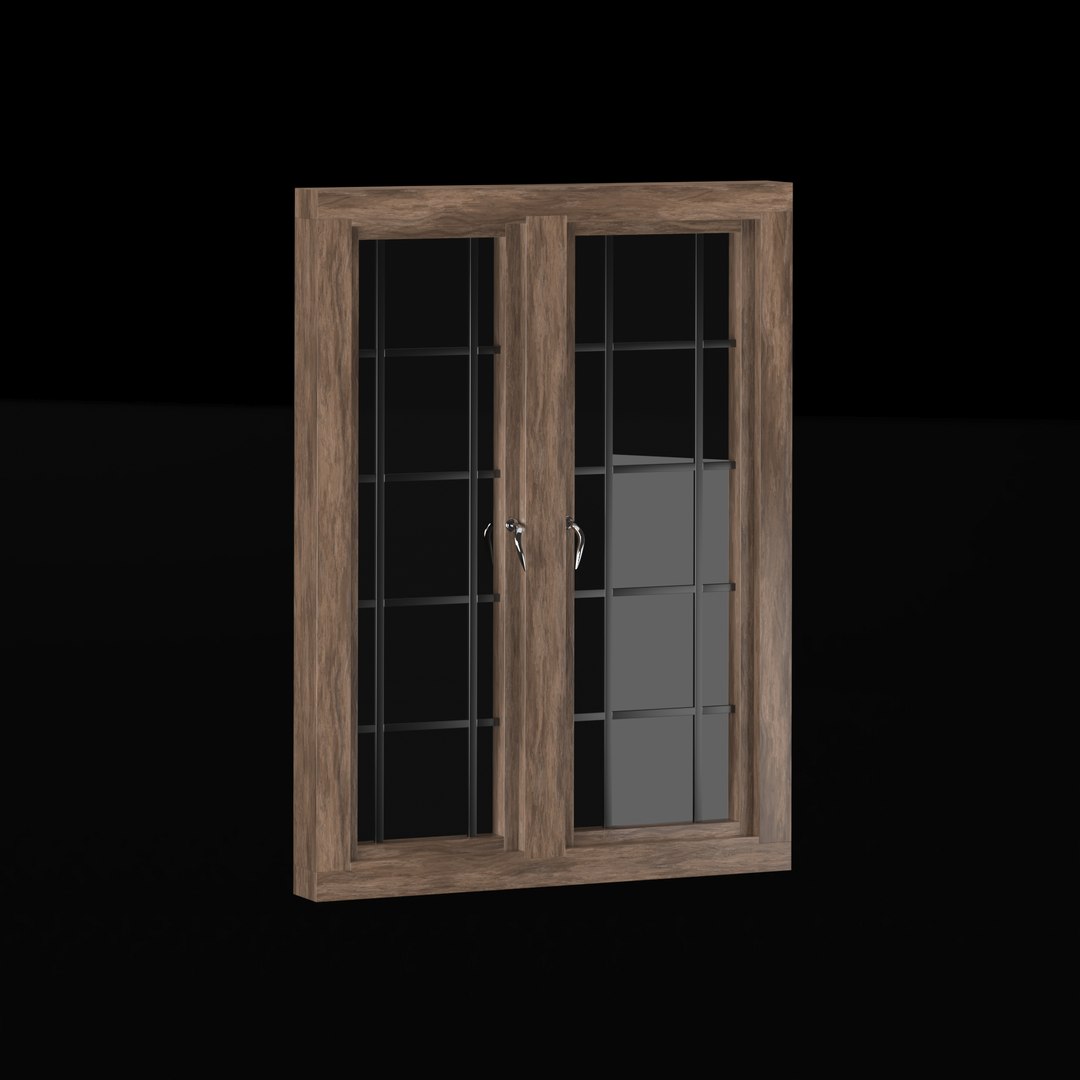 3D Model Wooden Windows - TurboSquid 1817359