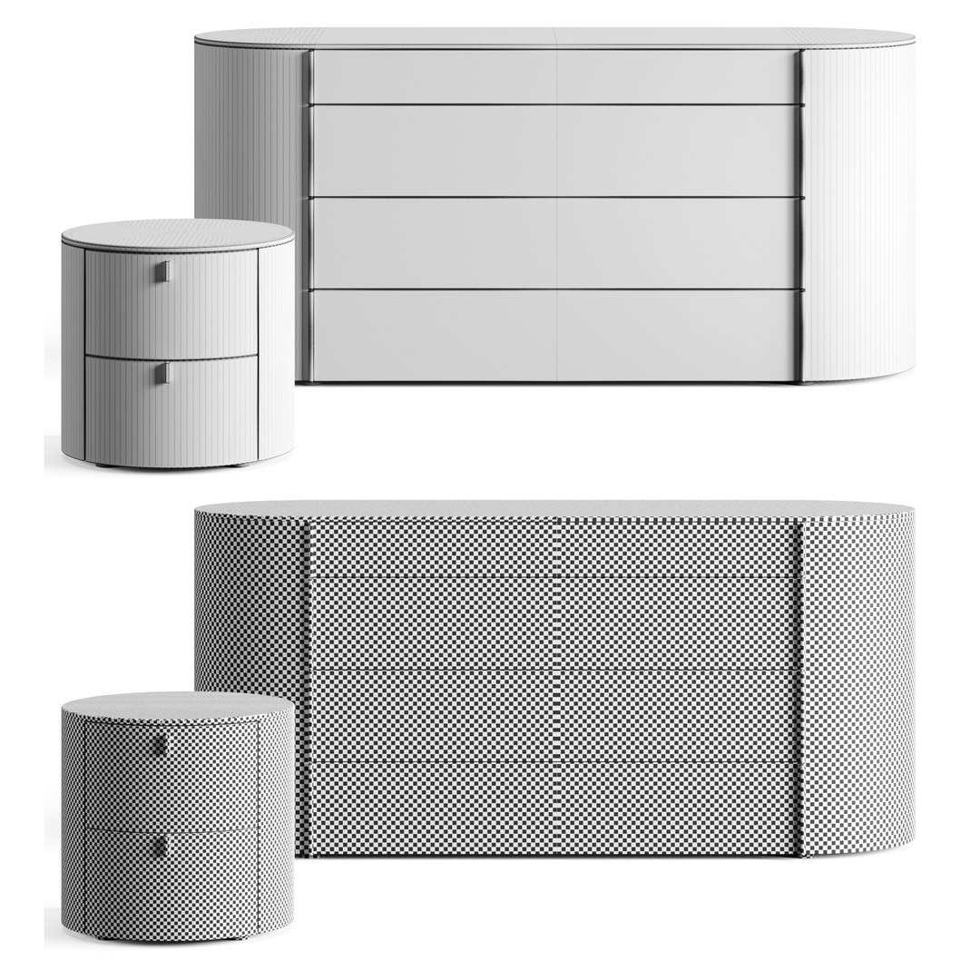 Poliform Onda Living Collection 3D - TurboSquid 2048550