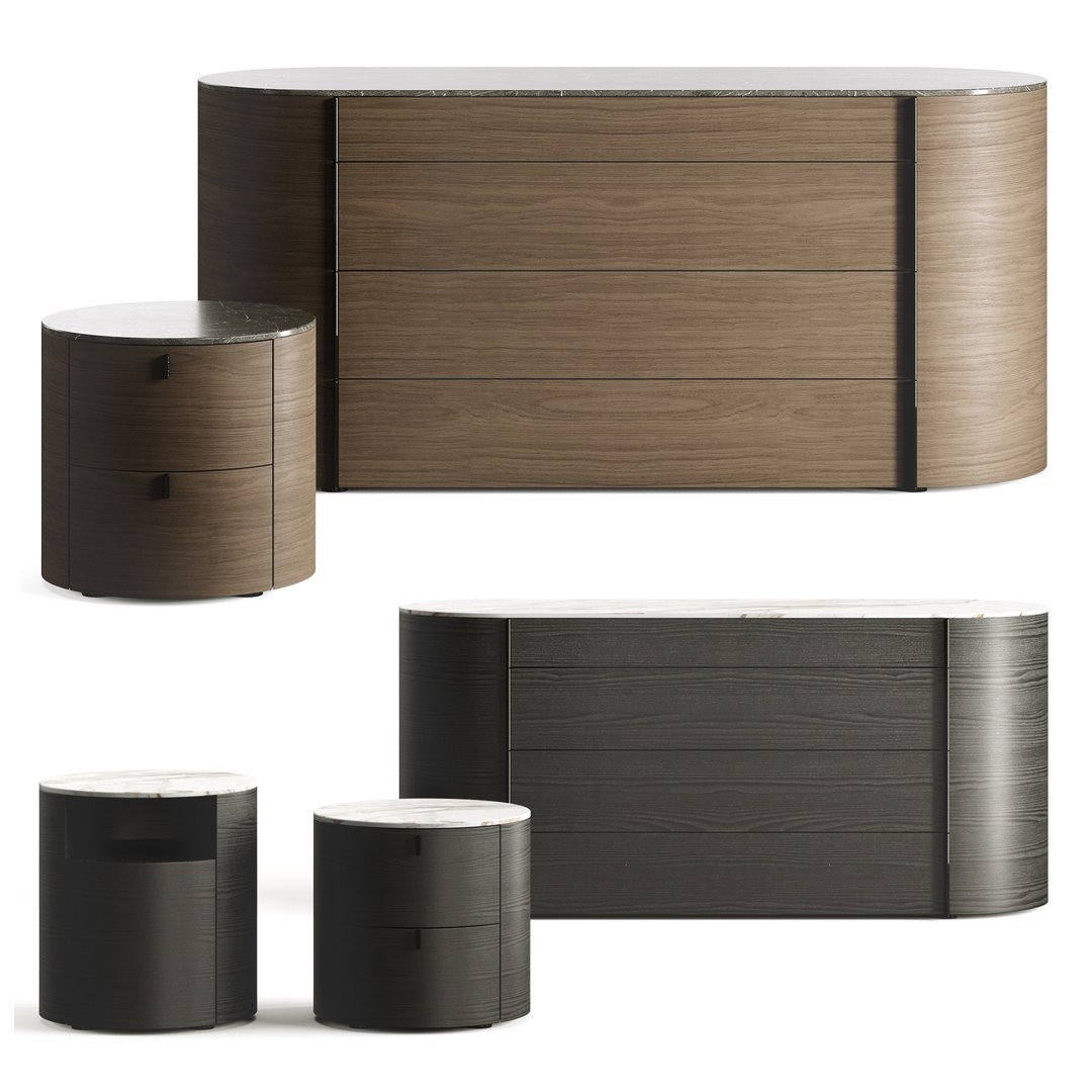 Poliform Onda Living Collection 3D - TurboSquid 2048550