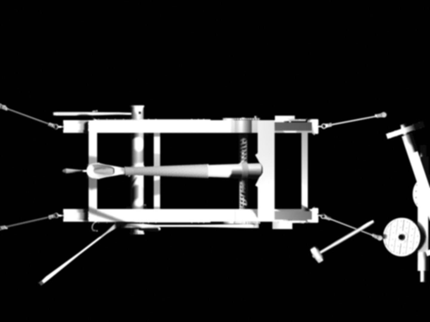 Aircrew 15th Century French Catapult 3d Model